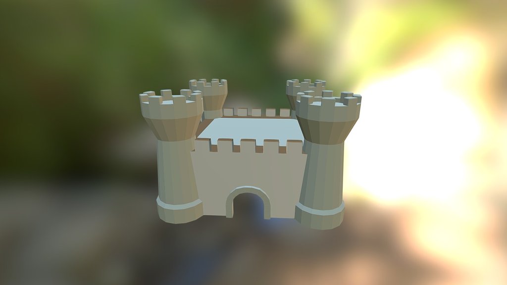 [Draft] Castle - 3D model by Jérémy (@jeremy.crombez) [68c8272] - Sketchfab