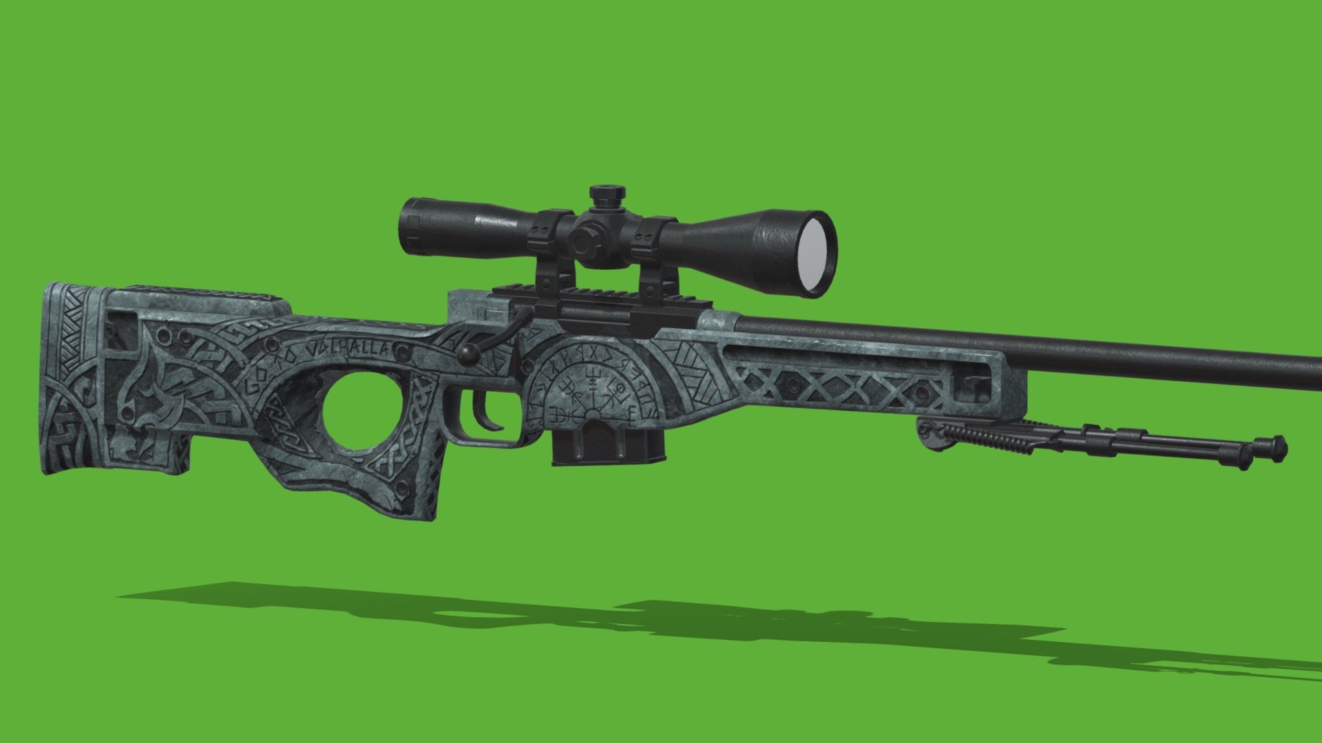 AWP Ragnarøk - 3D model by Clickable [68c93fc] - Sketchfab