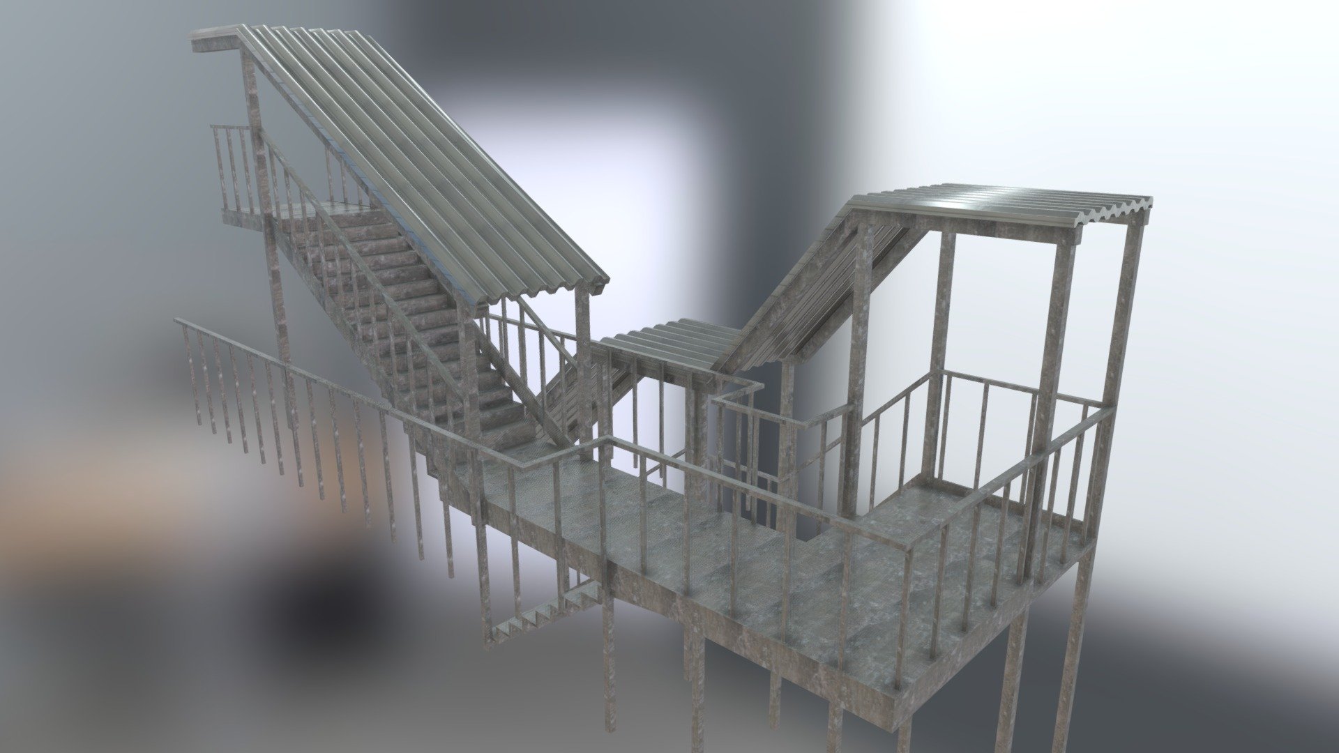 School Ladder - 3D model by Neo_minigan (@neominigan) [68c983e] - Sketchfab