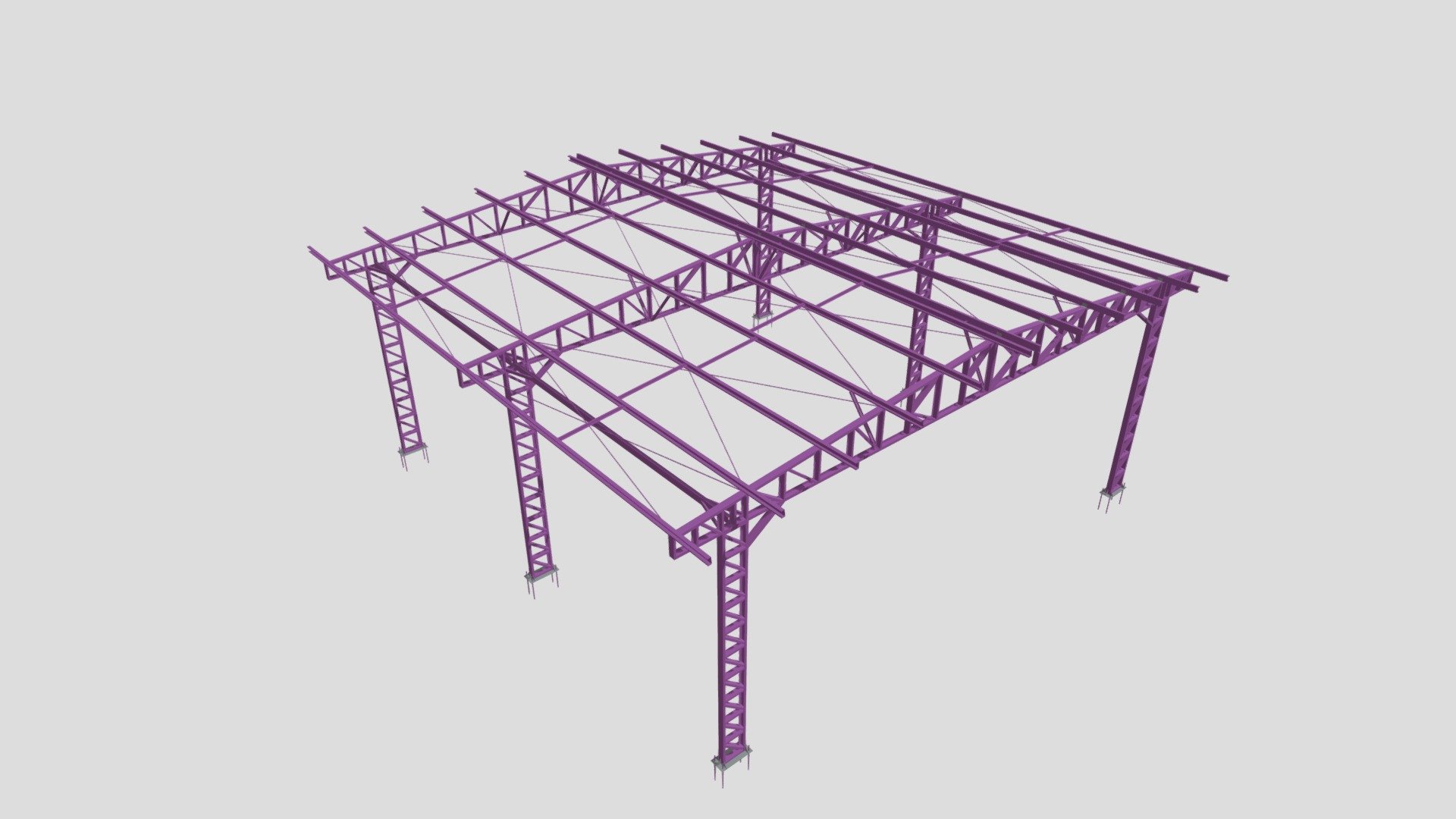 3d Final Estrutura 10x10 - 3D model by calculistaestrutural [68c9b2f ...
