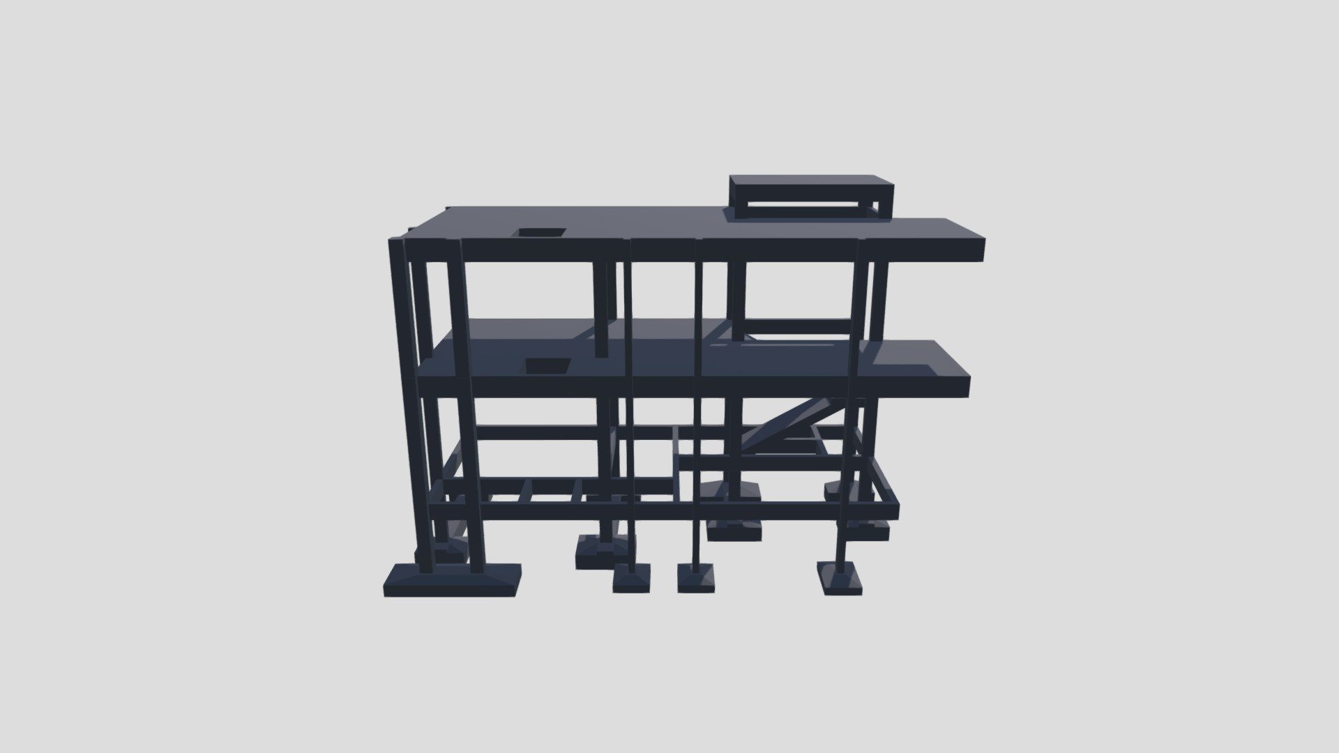 3D da Estrutura - Gilberto (Unidade 04) - 3D model by diegonoronhaeng ...