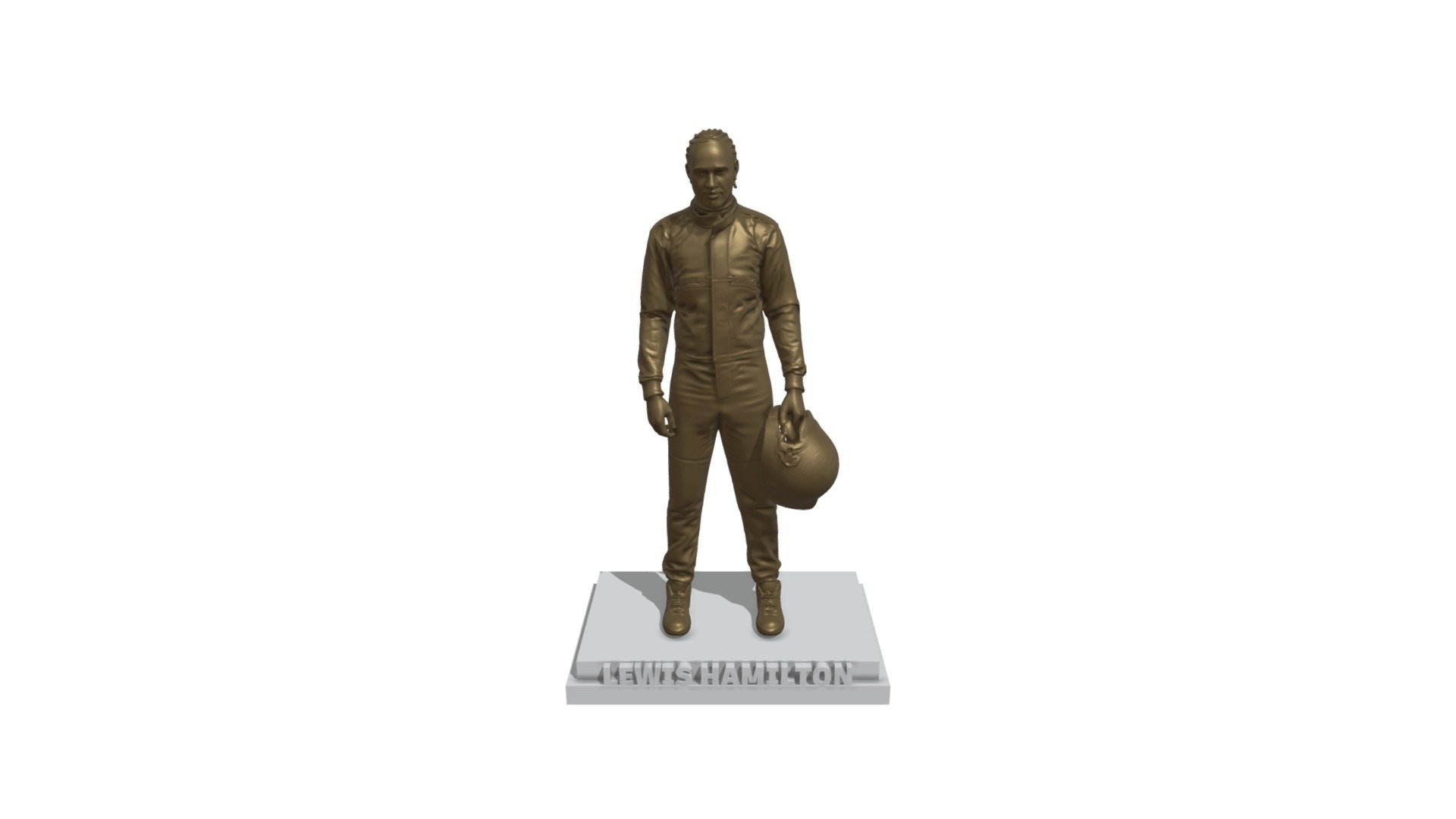 LEWIS HAMILTON - 3D model by ur design (@ur-design) [68cbbdb] - Sketchfab