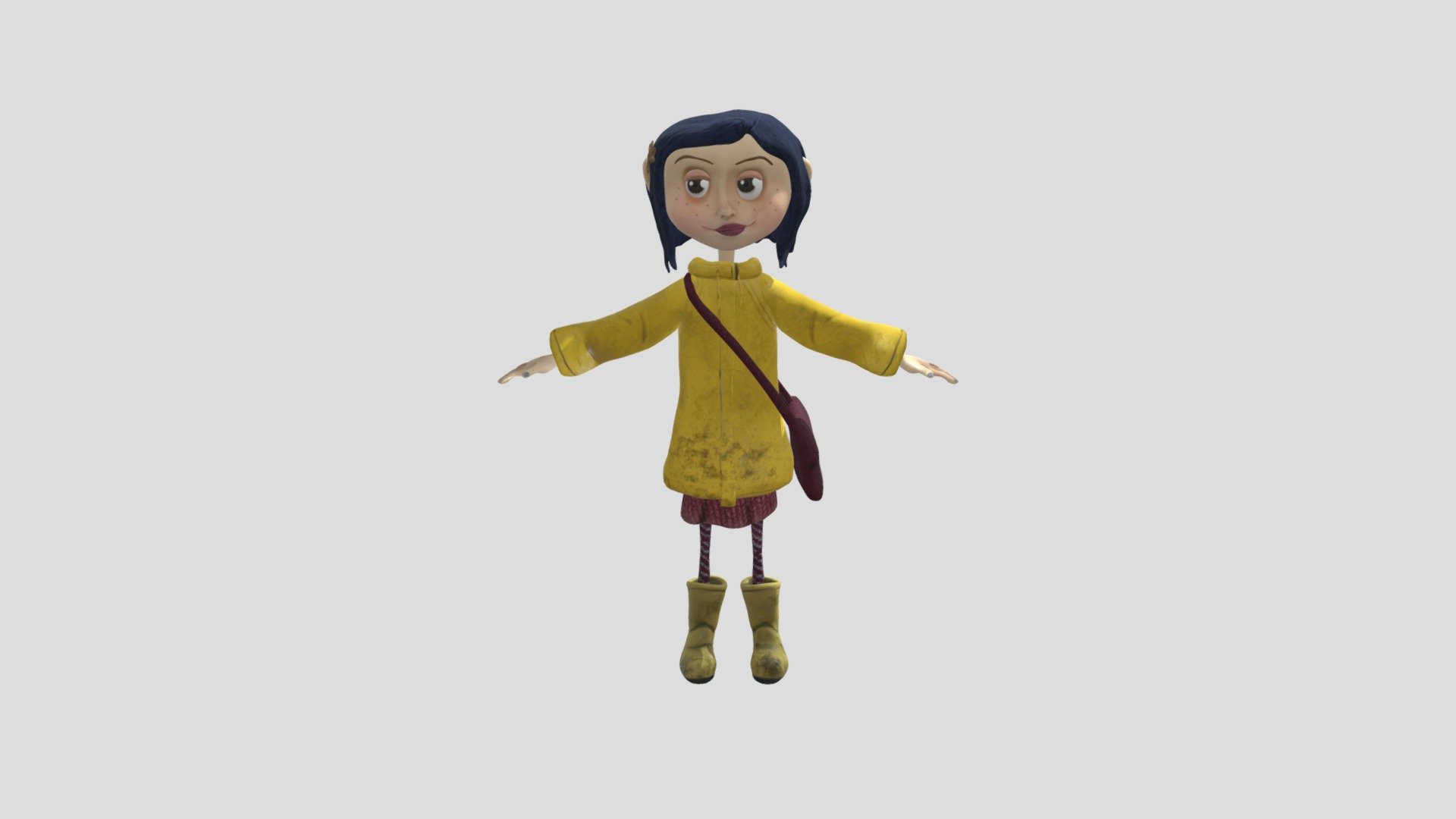 Coraline - 3D model by maude_beaulieu [68ccba6] - Sketchfab
