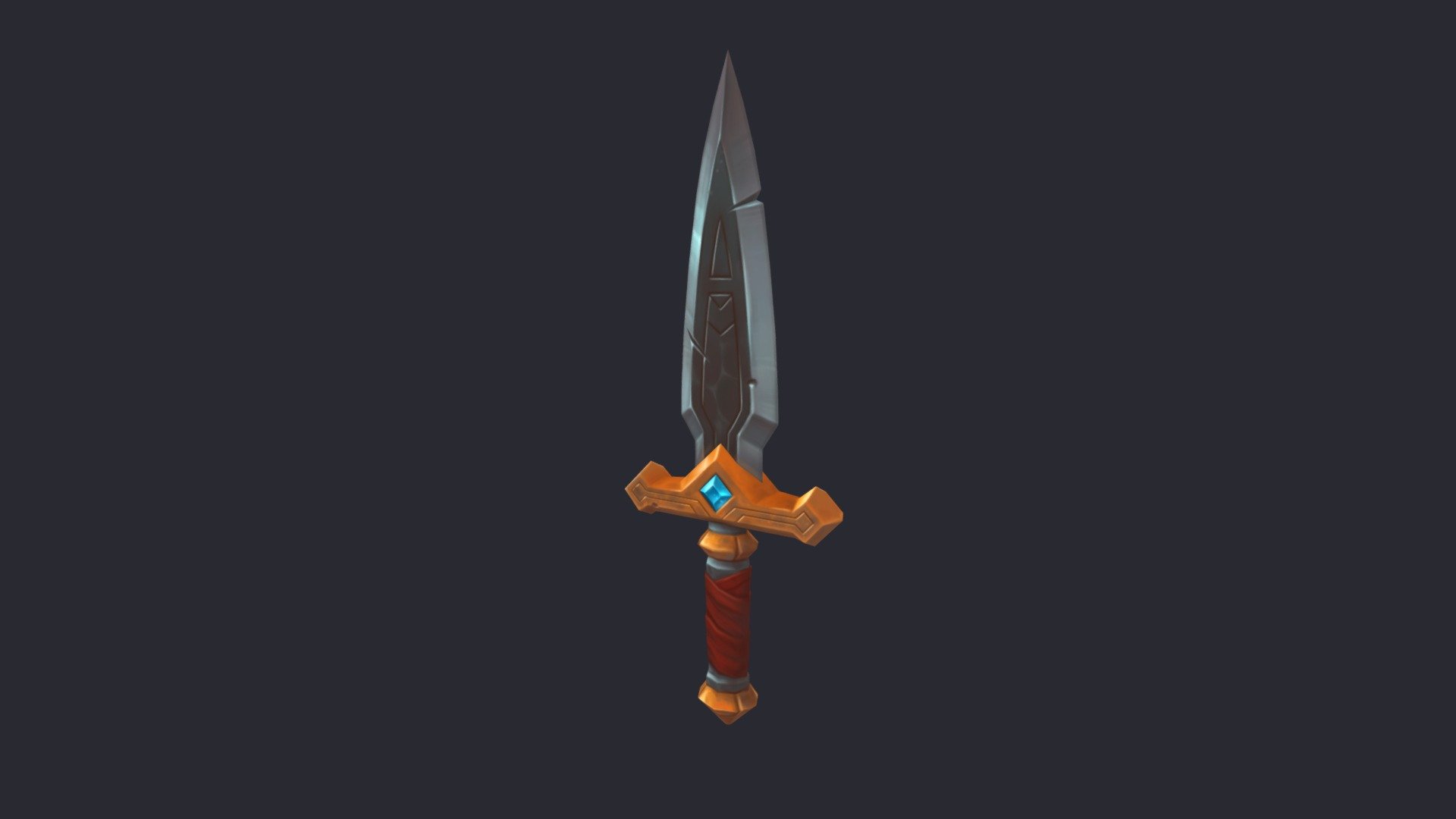 Dagger - 3D model by sudjino [68cd23e] - Sketchfab