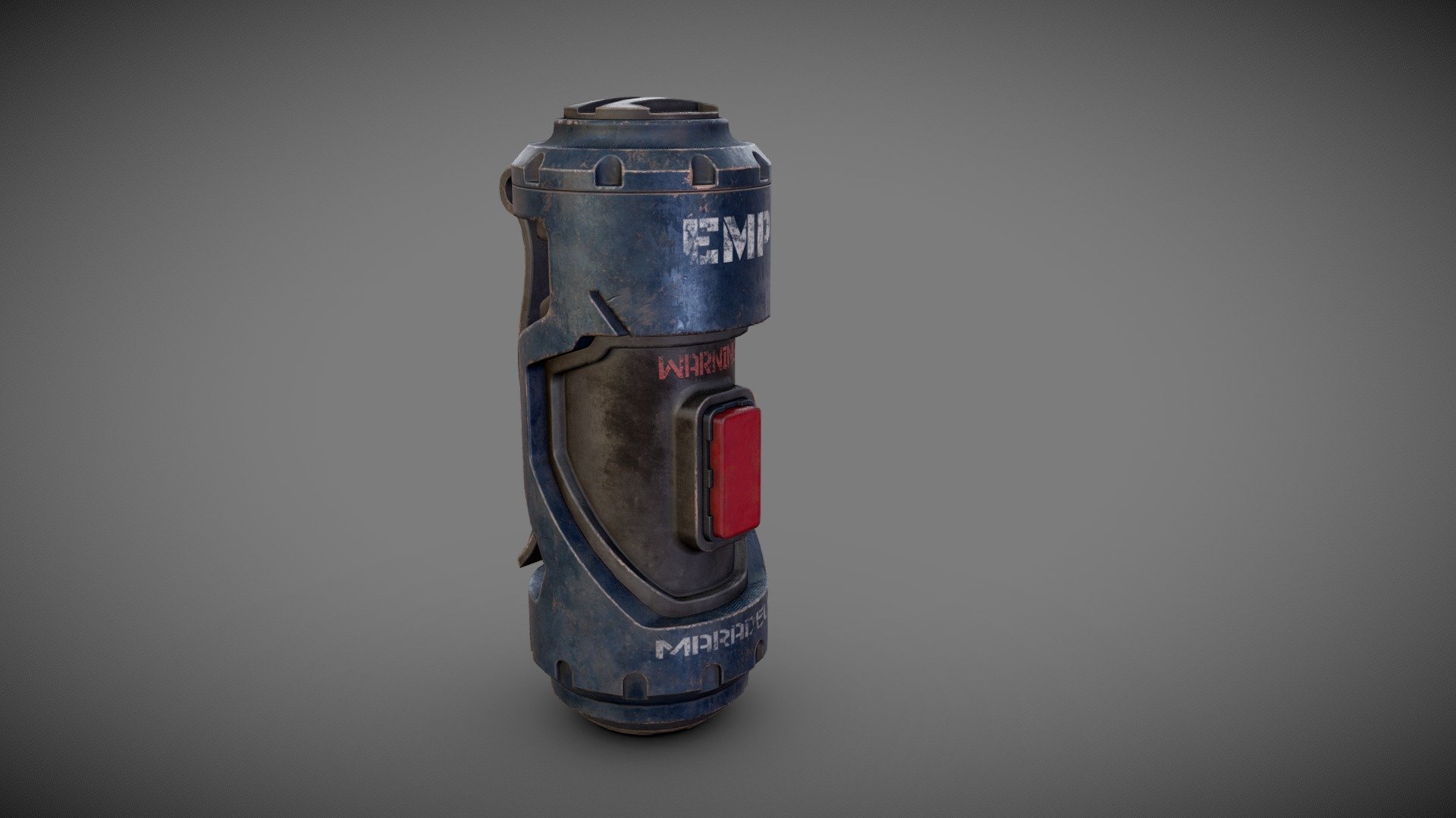 Sci-Fi EMP Grenade - Download Free 3D model by madridista_9248 (@dimalukomo) [68ce4a8] - Sketchfab