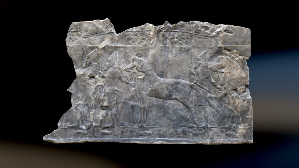 Assyrian Relief - 3D model by Thomas Flynn (@nebulousflynn) [68ce5ba ...