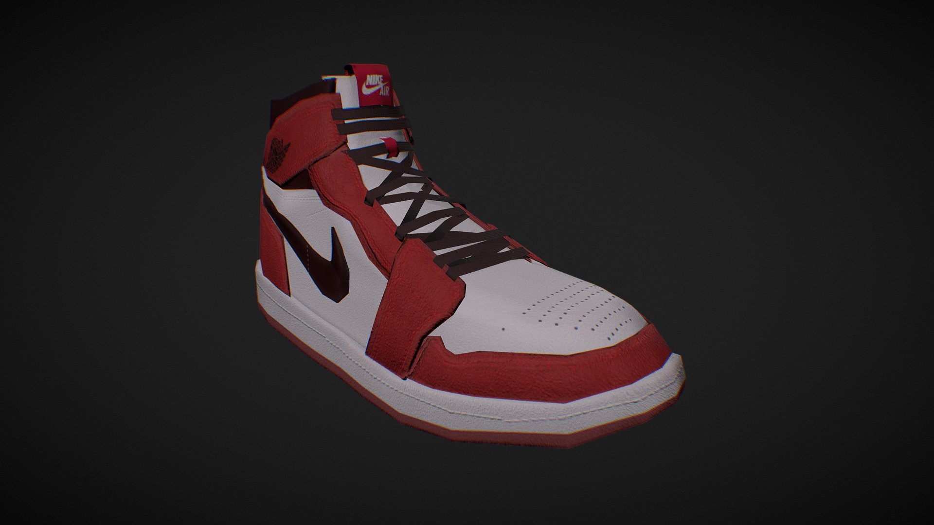 Jordan 1 shoe - Buy Royalty Free 3D model by CreysArt [68d0cf6 ...