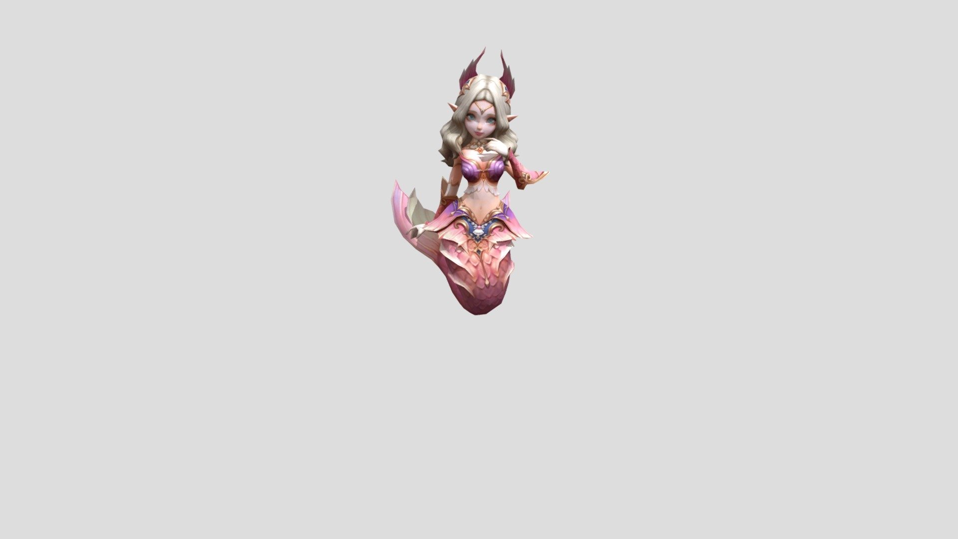 Mermaid Elite - Download Free 3D model by 00102 [68d12cb] - Sketchfab