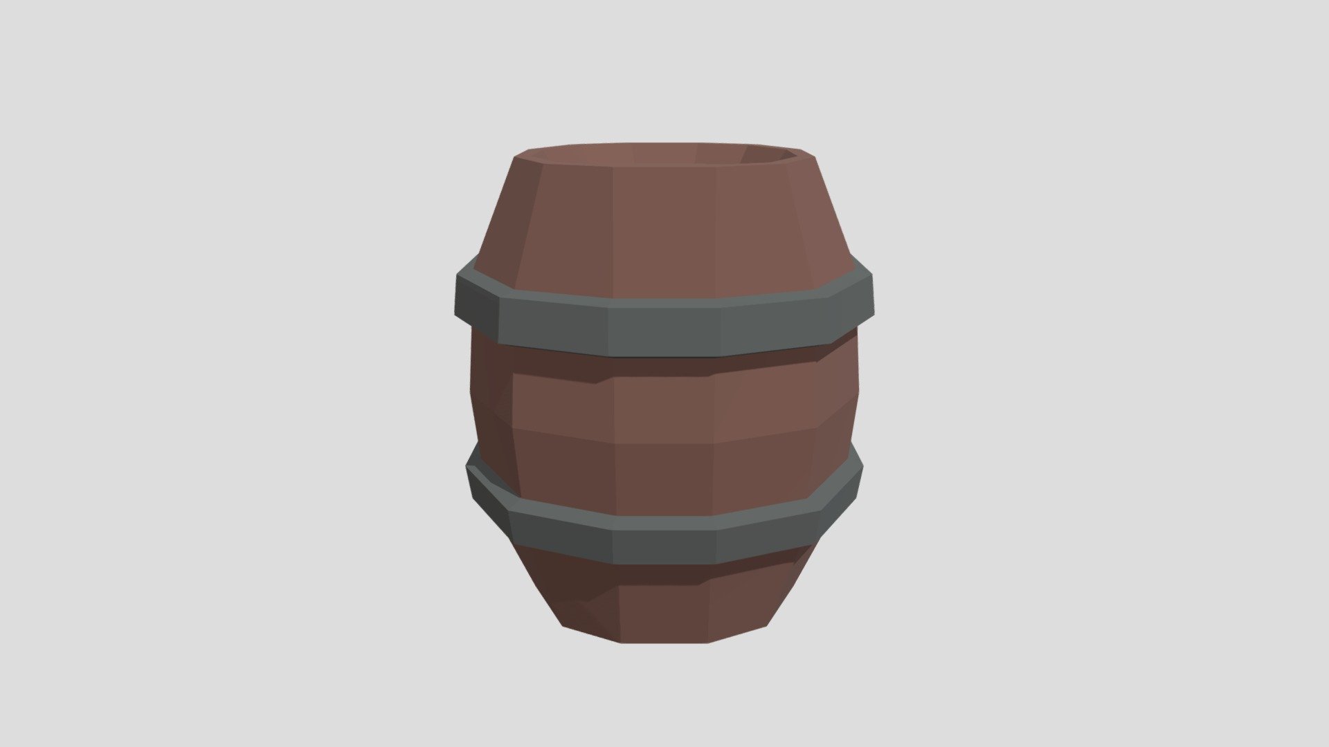 Barrel - 3D model by chandlercrum [68d15a8] - Sketchfab