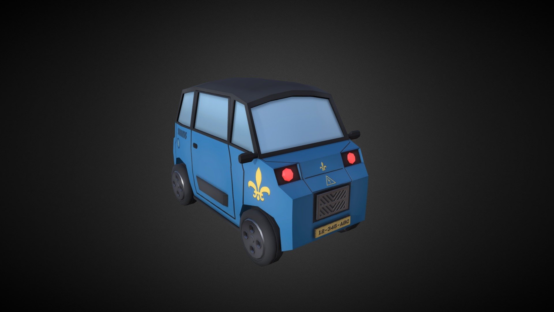 Day 6 - Electric Vehicle - 3D model by Kresnik [68d1bb4] - Sketchfab