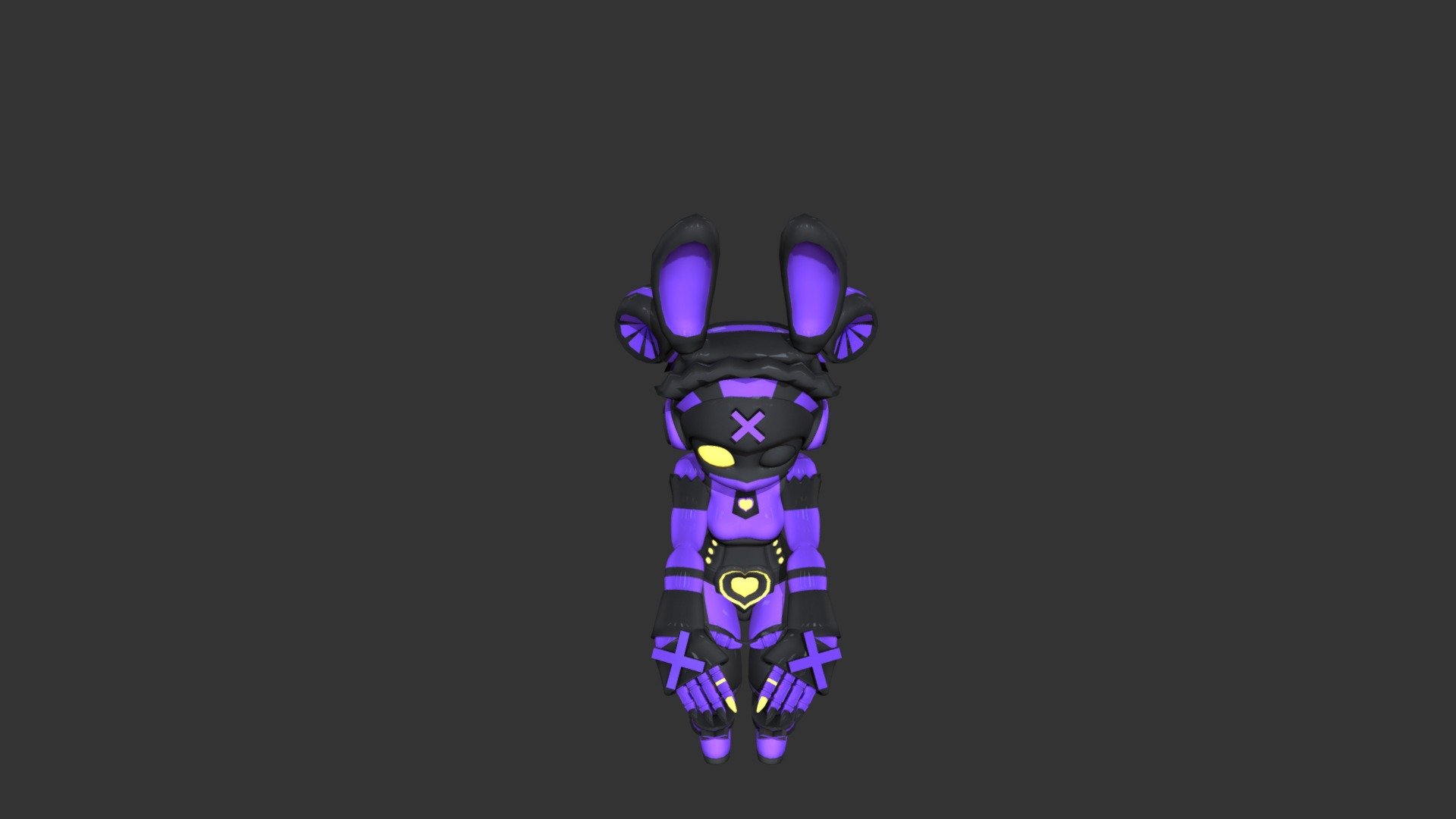 Polybun Bot - 3D model by Pirocious [68d3b75] - Sketchfab