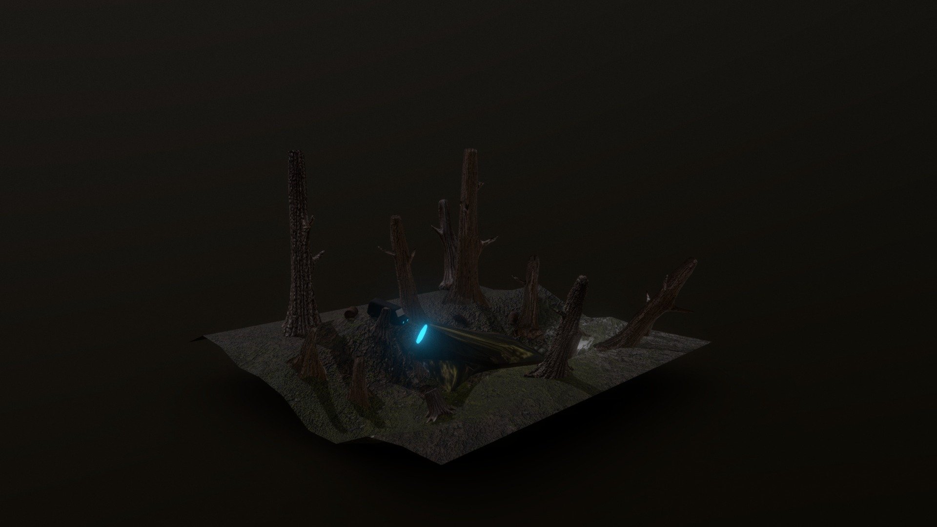 Crash site Diorama - Download Free 3D model by cha20214214 [68d3ce7 ...