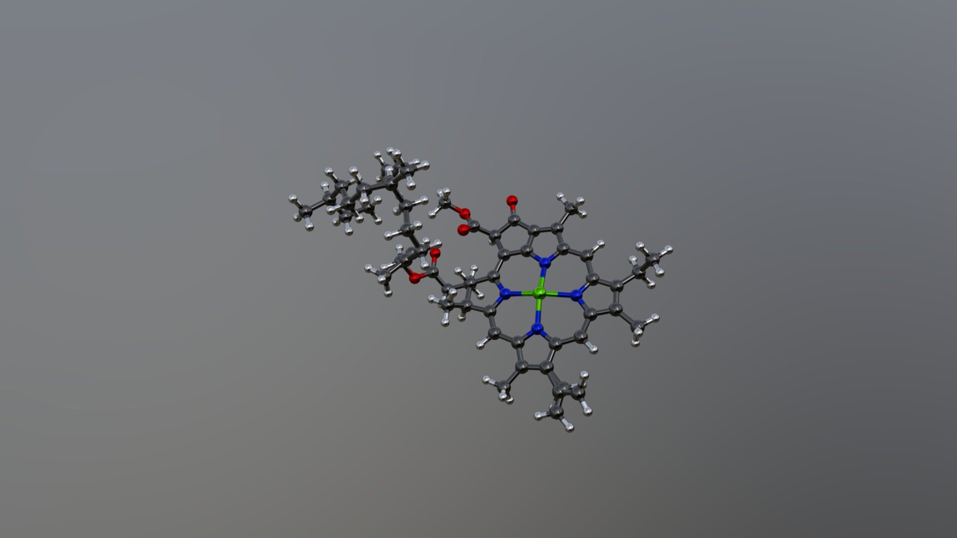 Chlorophylle A - Download Free 3D model by ecavalli [68d47cf] - Sketchfab