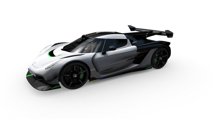 Jesko 3D models - Sketchfab