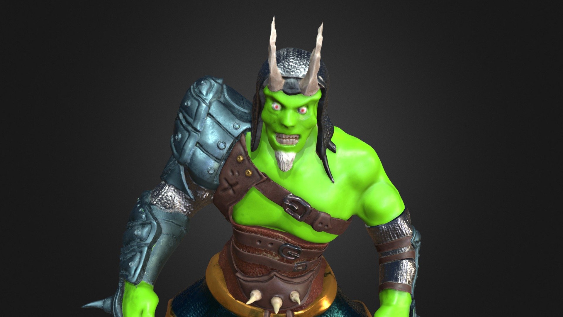 The Orc - Download Free 3D model by Cristian Brevis Acevedo (@cbrevis ...