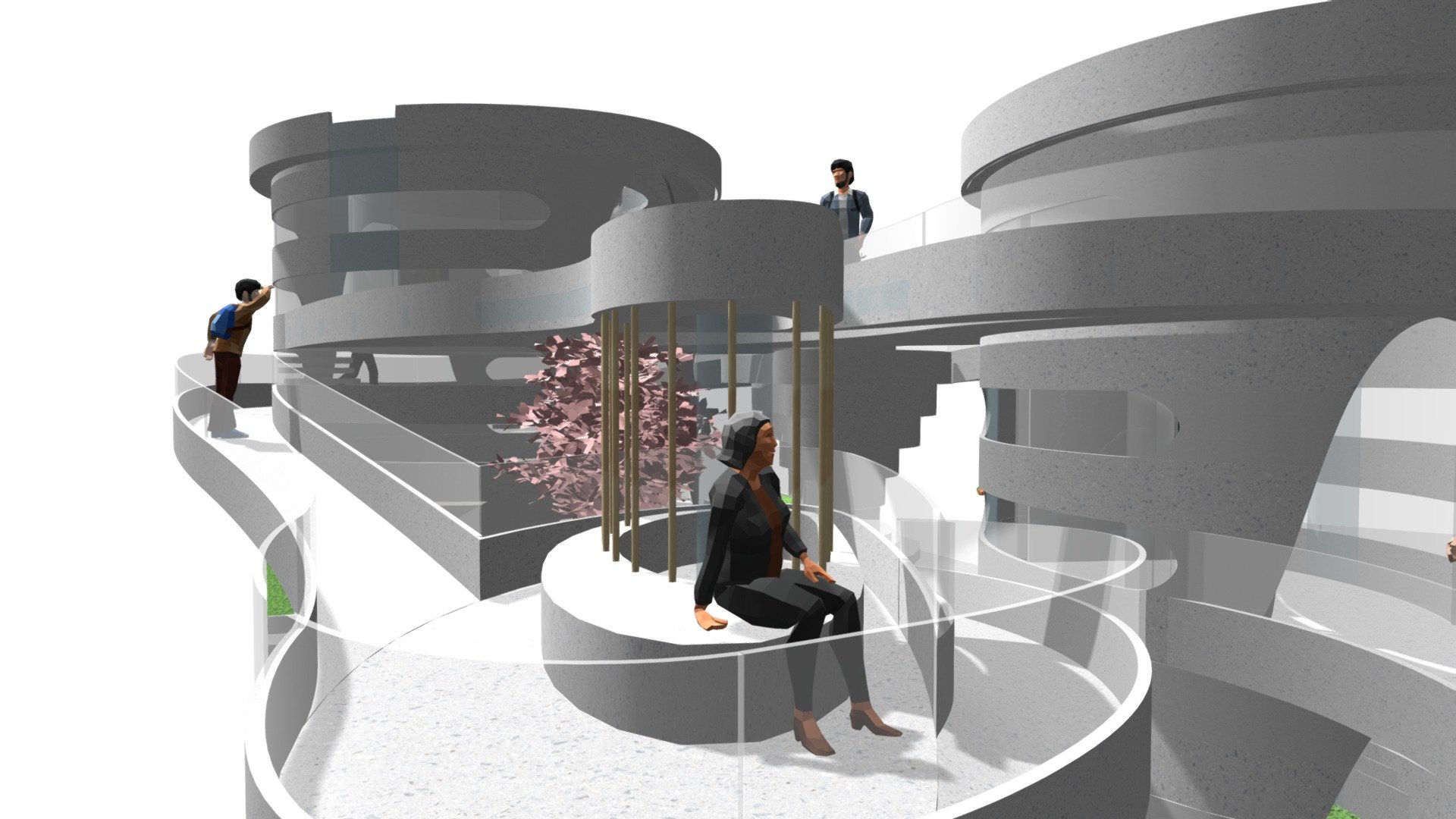 ARCH 102 DESIGN FINAL - 3D model by EricKim (@erickim80) [68d5f34] - Sketchfab