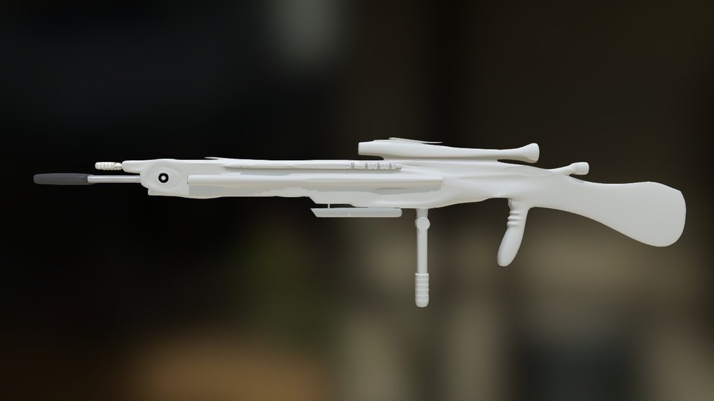 Hybrid Rifle (WIP) - Updated - 3D model by RolandiXor [68d6282] - Sketchfab