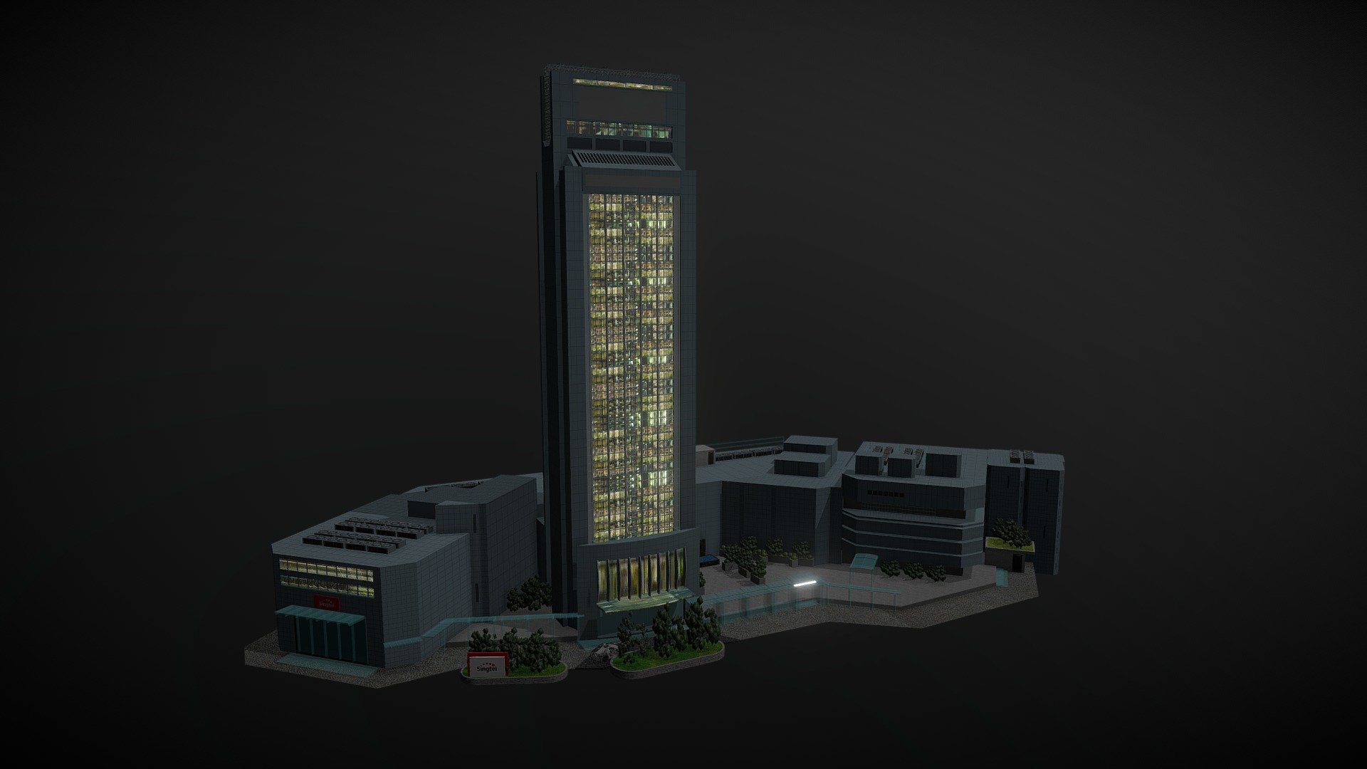 singtel - Download Free 3D model by flysky12 [68d6b12] - Sketchfab