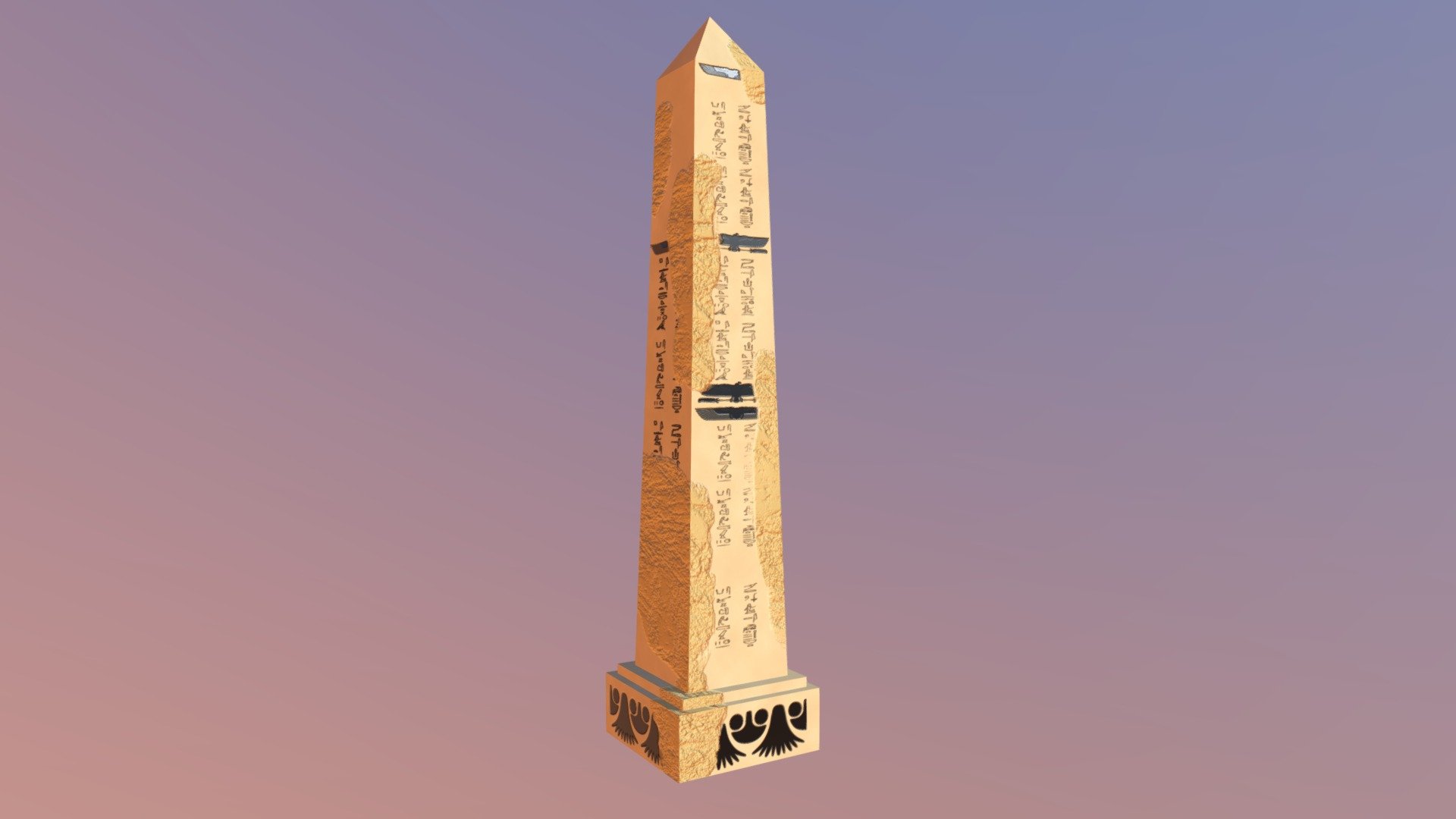 Obelisk 3 - 3D model by mike753 [68d7672] - Sketchfab
