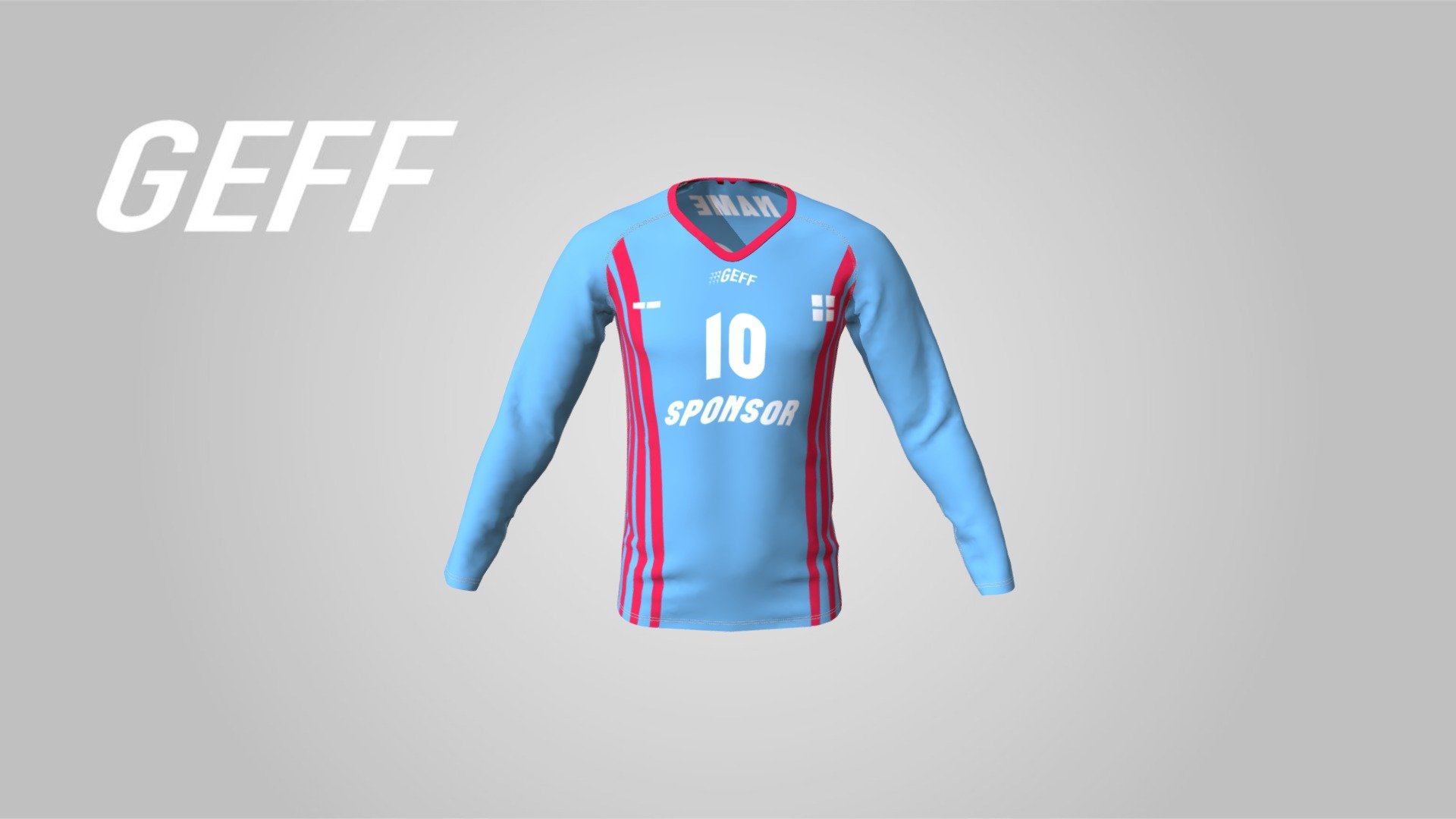 GEFF FEHU COLLECTION LONG SLEEVE - 3D model by GEFF SPORT (@geffsport ...