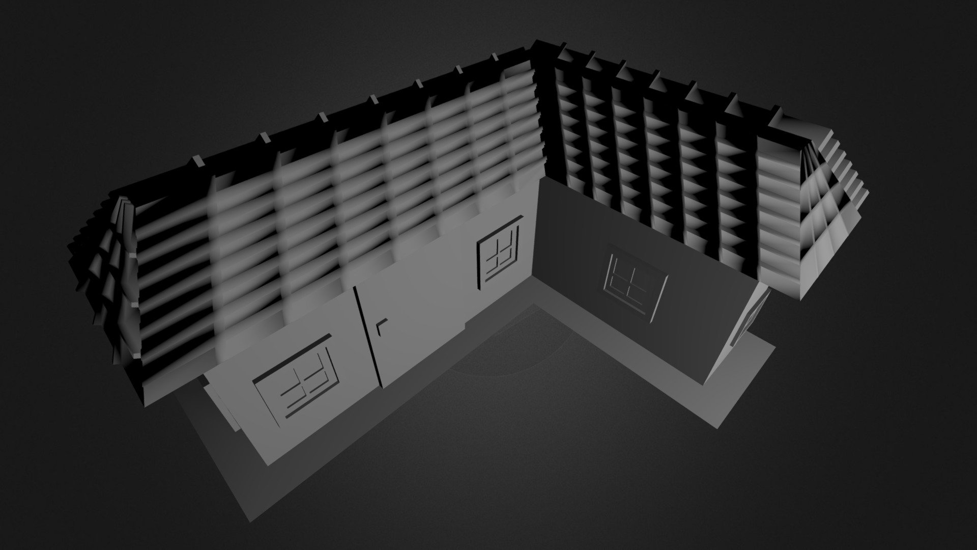 Simple House - Download Free 3D model by Karan (@karanpant) [68d8e75 ...