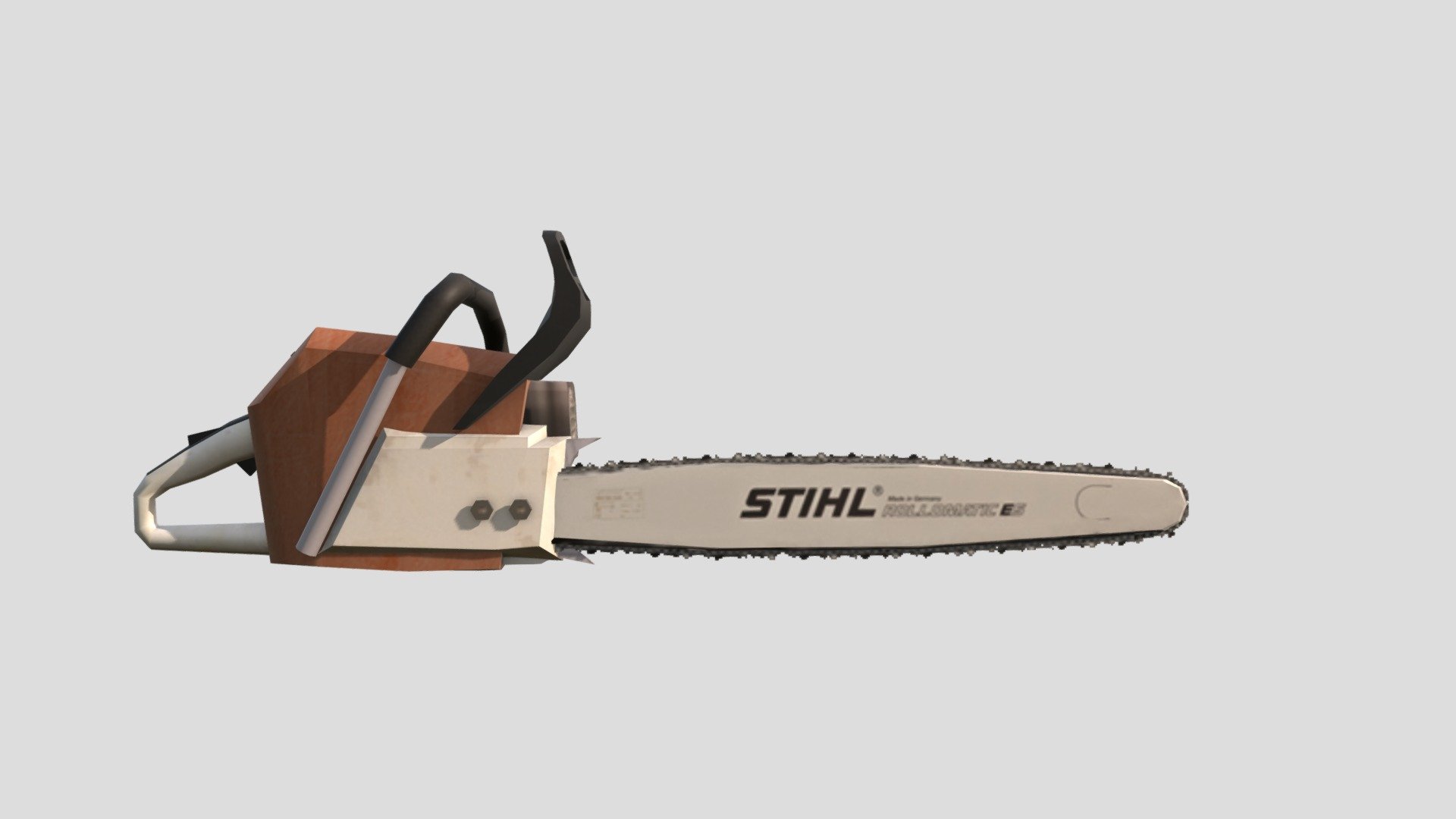 Complex Prop 2 - Chainsaw - 3D model by danchicu [68d9e61] - Sketchfab