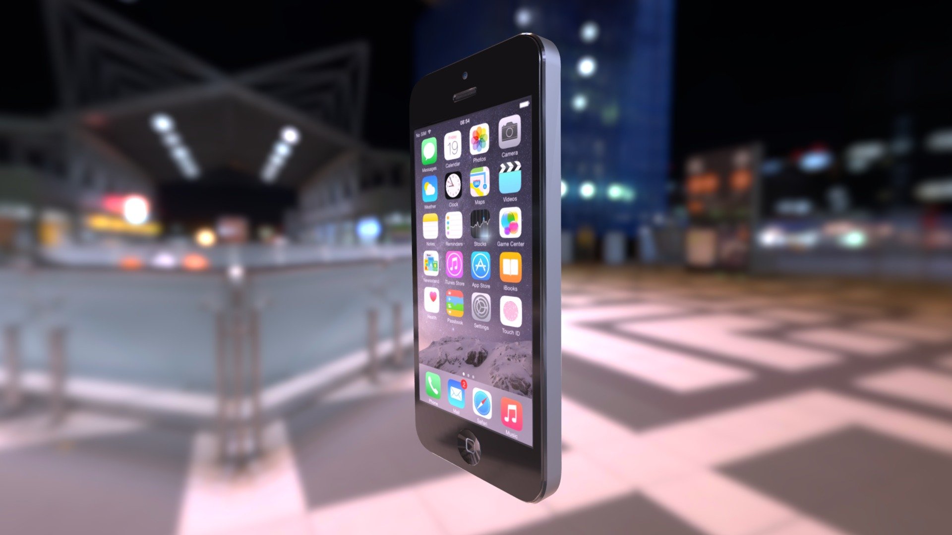 Apple IP 5 - Download Free 3D model by OlexandrLudkevich ...