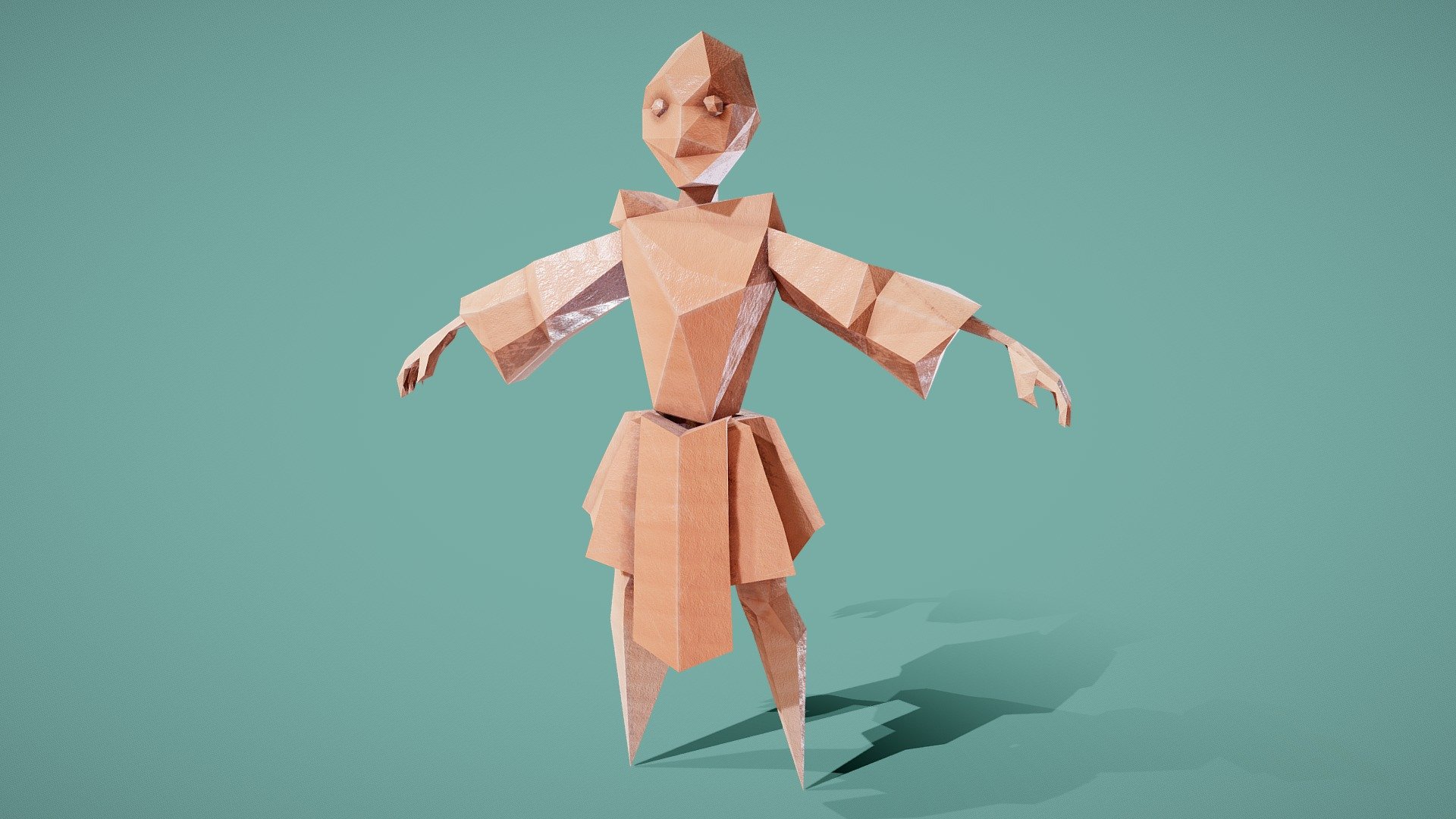 Origami Figur - 3D model by Tom Breuer (@fableandcraft) [68de764 ...