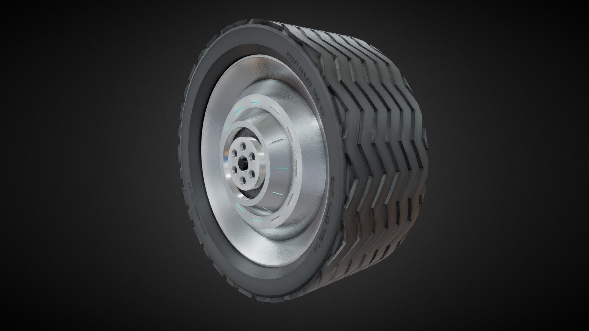 Si-Fi Tire - Buy Royalty Free 3D model by Jon Marsee (@jdmarsee ...