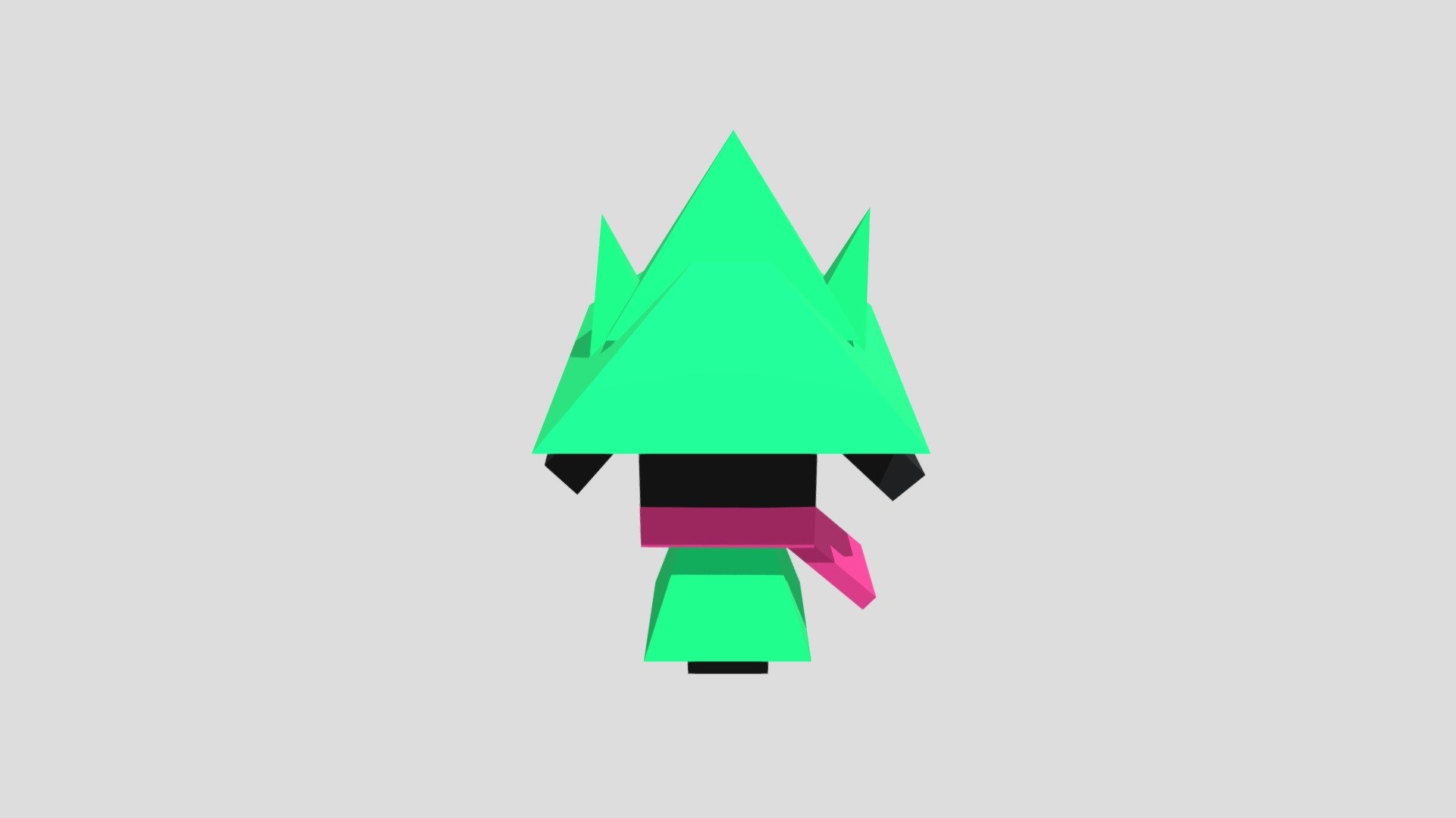 Ralsei - Download Free 3D model by CJDraws1 [68e018d] - Sketchfab