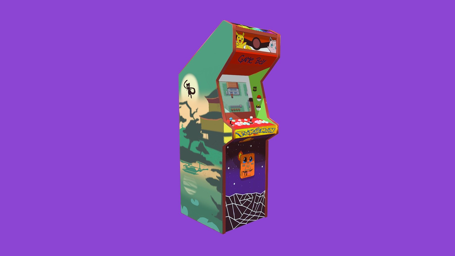 Pokemon Arcade - 3D model by santsote [68e06d6] - Sketchfab