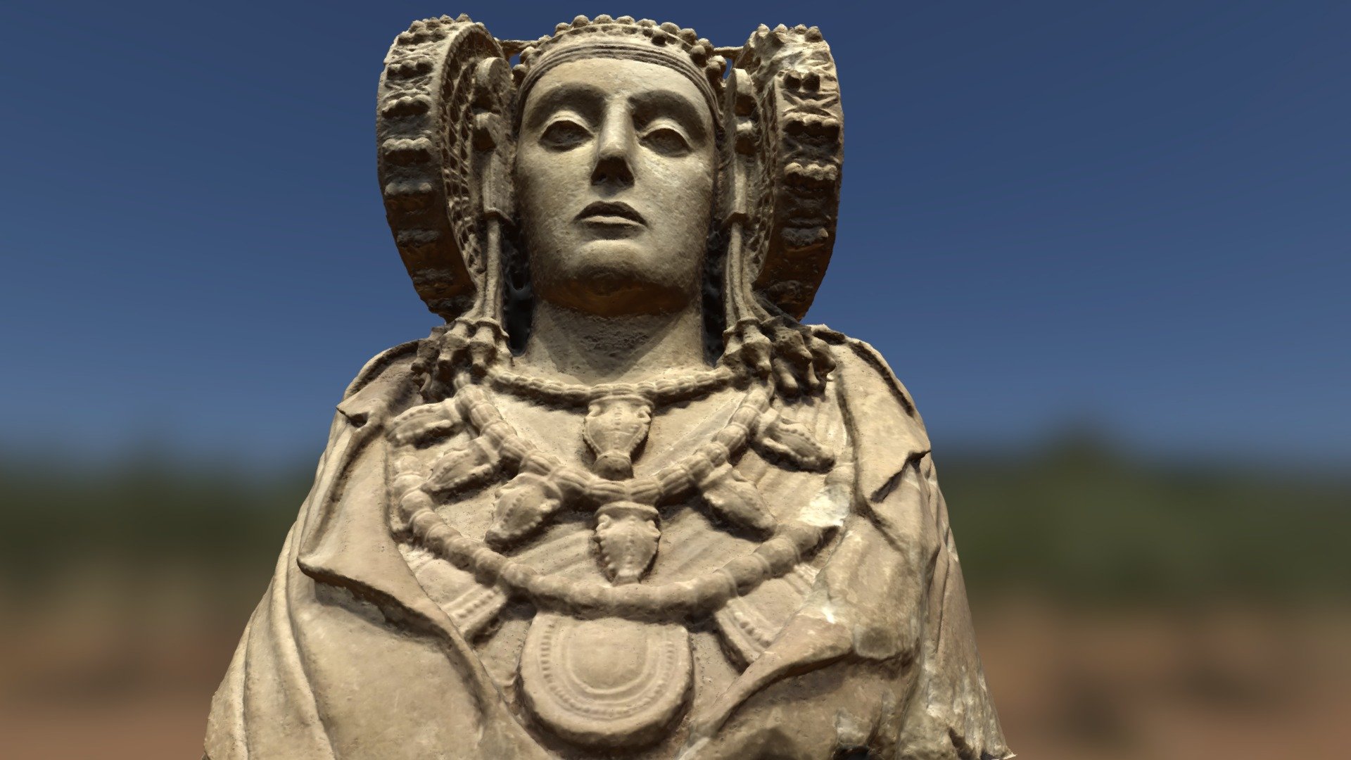 DAMA DE ELCHE statue - 3D model by the dragon 3d (@thedragon3d ...