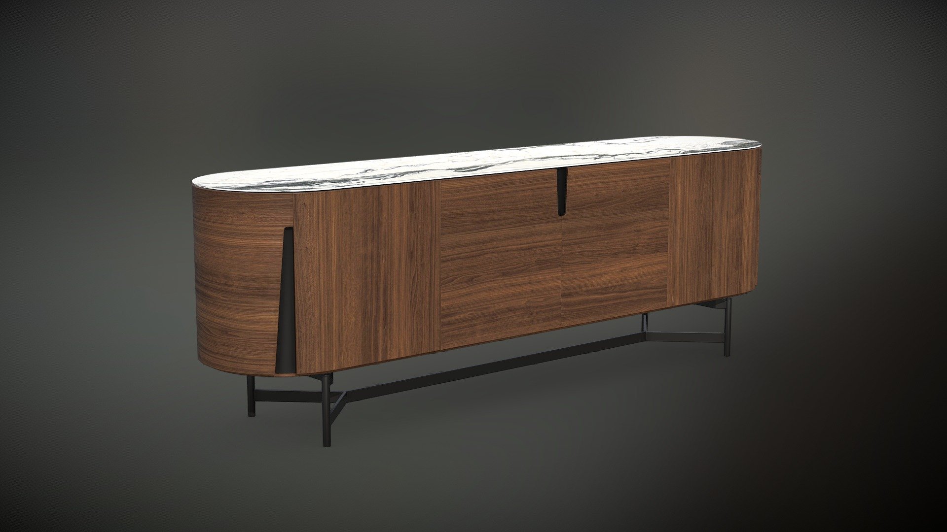 Sideboard Tylsa By Porada - Buy Royalty Free 3D model by slls666 ...