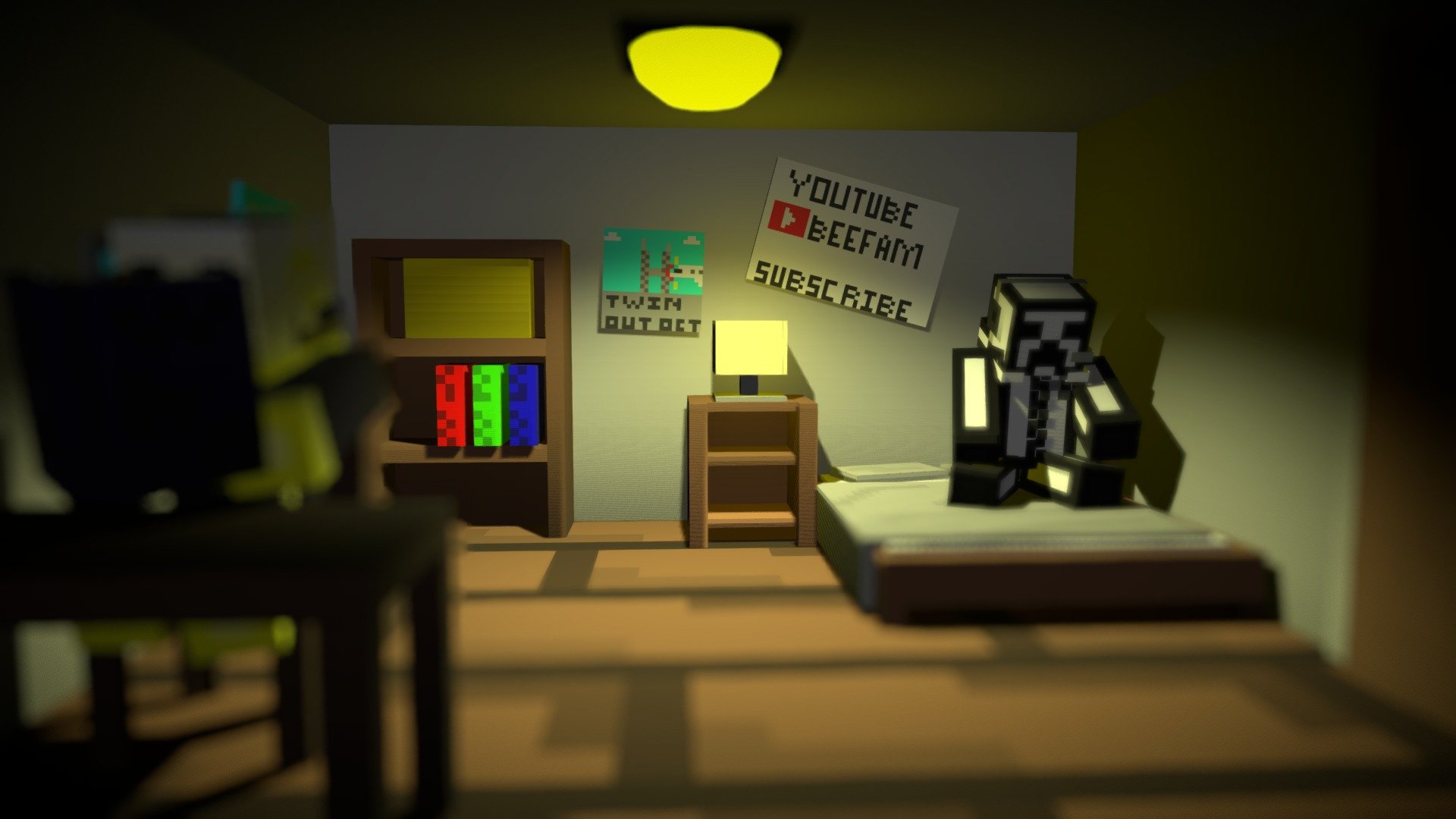 Minecraft Skin Duo, AstroCreepers+EXTRAS - Download Free 3D model by ...