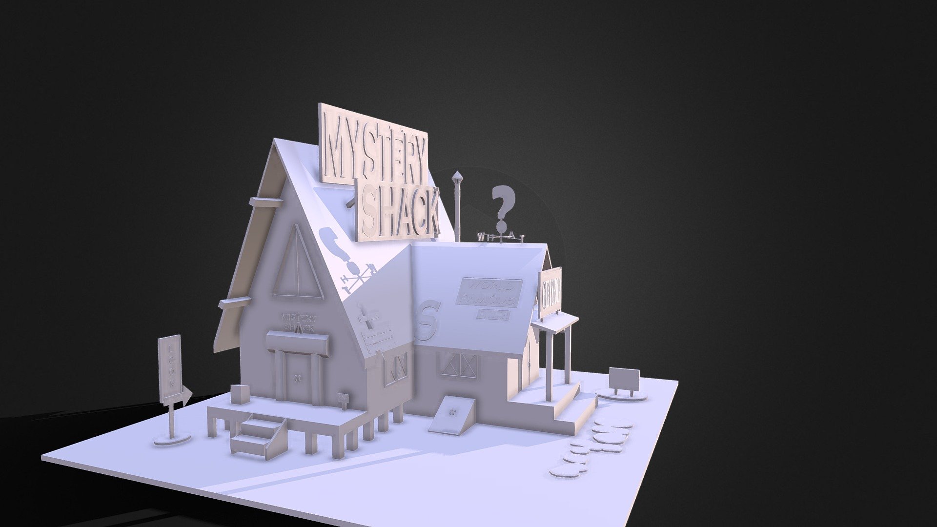 Mystery sHack - 3D model by SrW4LLYY [68e3cf2] - Sketchfab