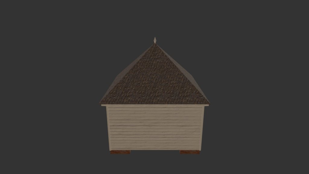 Smokehouse - 3D model by ckeller [68e3d04] - Sketchfab