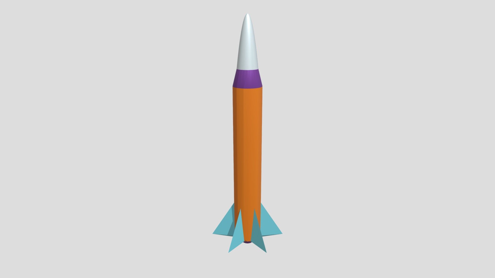 rocket 1 - Download Free 3D model by raafat_3d [68e4f46] - Sketchfab