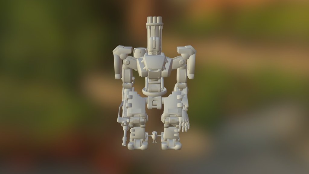 ow_bastion - 3D model by reqi [68e6336] - Sketchfab
