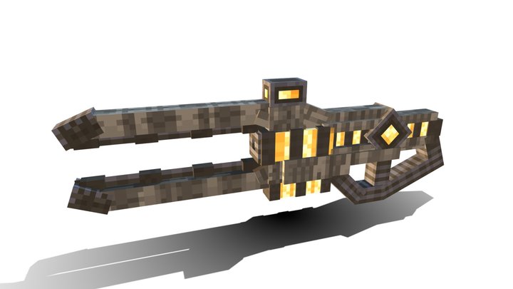 Minecraftguns 3D models - Sketchfab