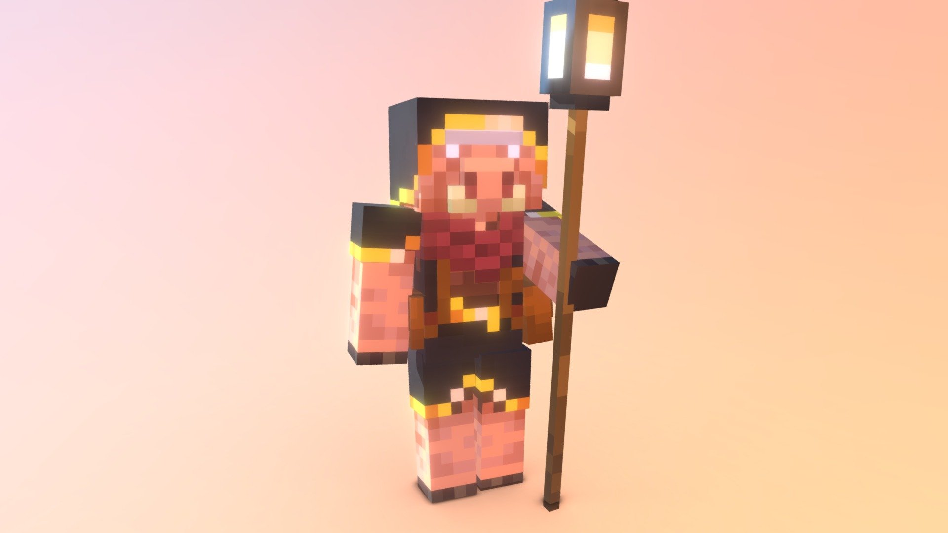 Piglin trader - 3D model by Hieu (@AnyGuys90) [68e73f8] - Sketchfab