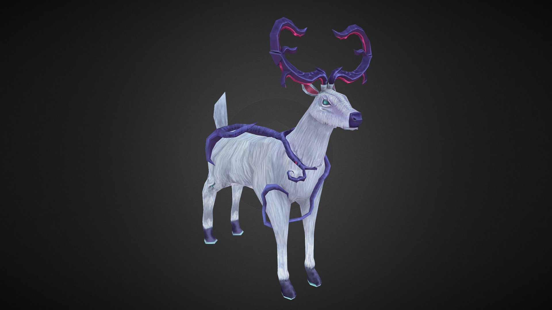Stag - Download Free 3D model by Mateus Schwaab (@Mehrus) [68e7432 ...