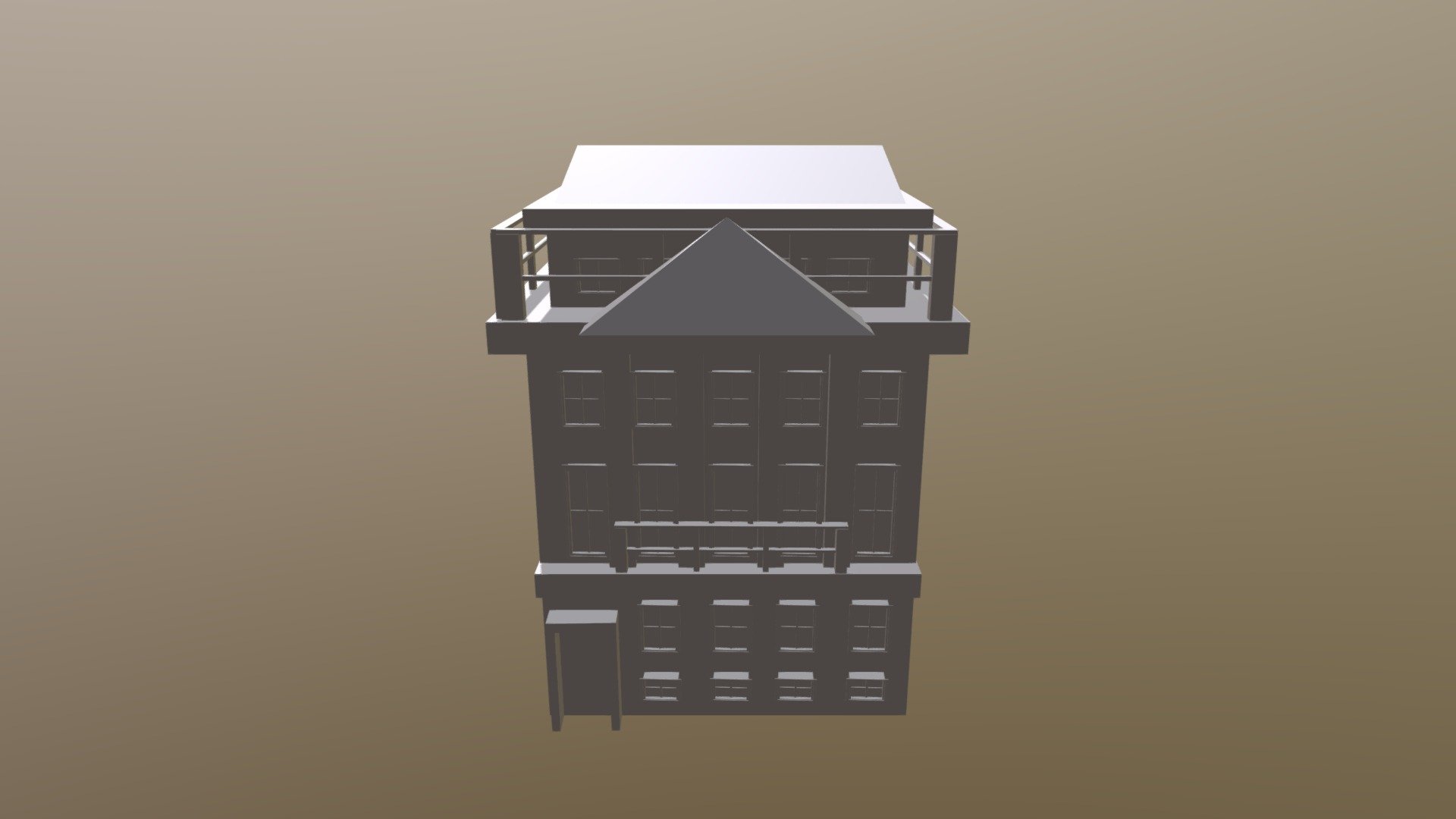 Baroque Large House Combined - 3D model by Aidan Bradshaw (@Fateweaver ...