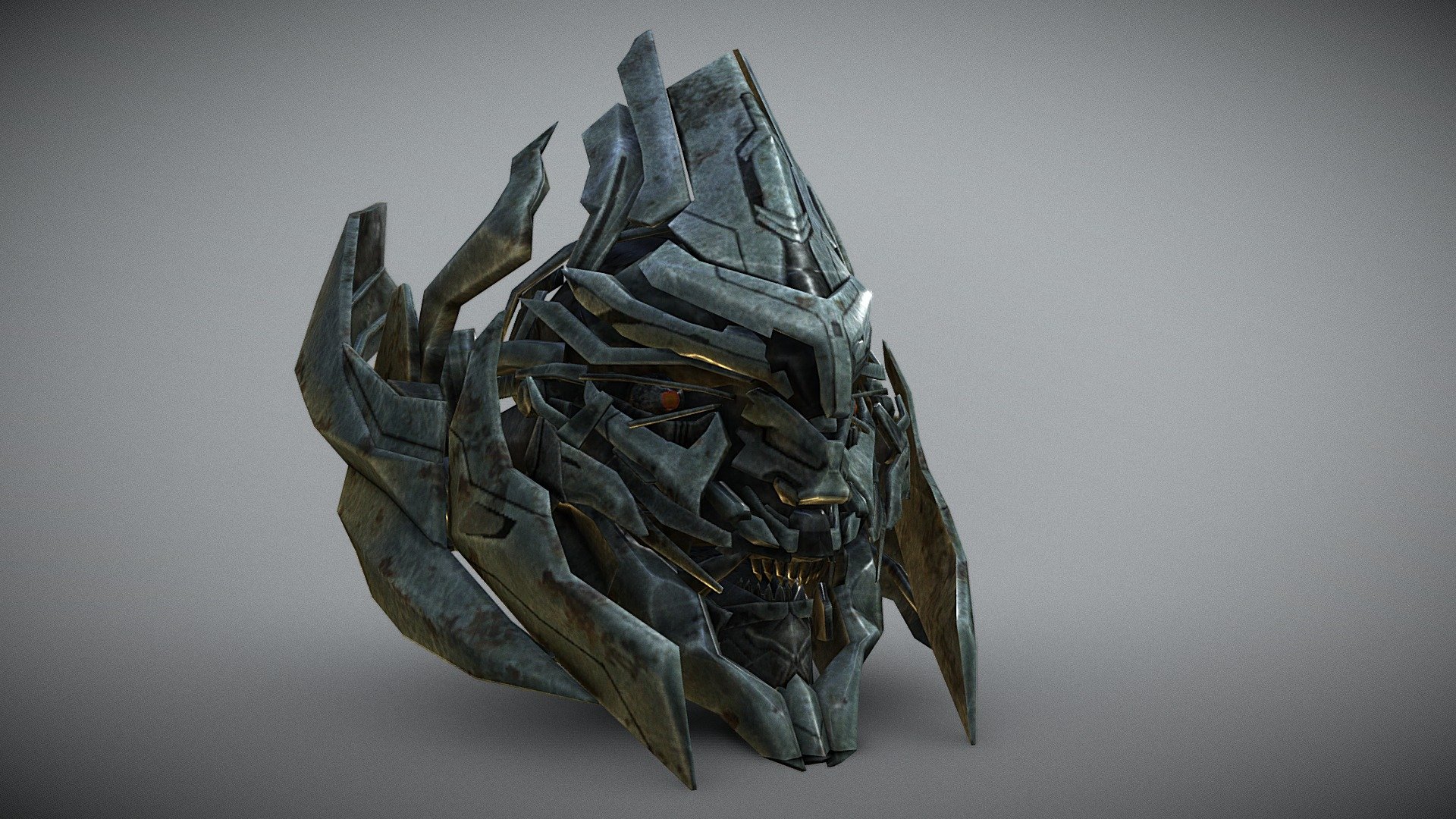 Megatron Head TF2 Transformers Human Alliance - Download Free 3D model ...