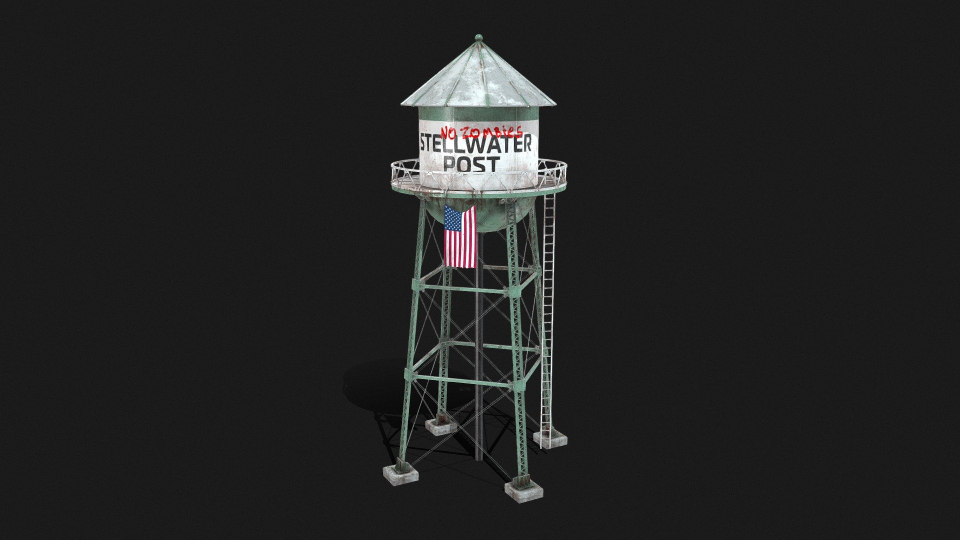 WATER TOWER | FOREST SAFE AREA - 3D model by Vanya Stellar ...