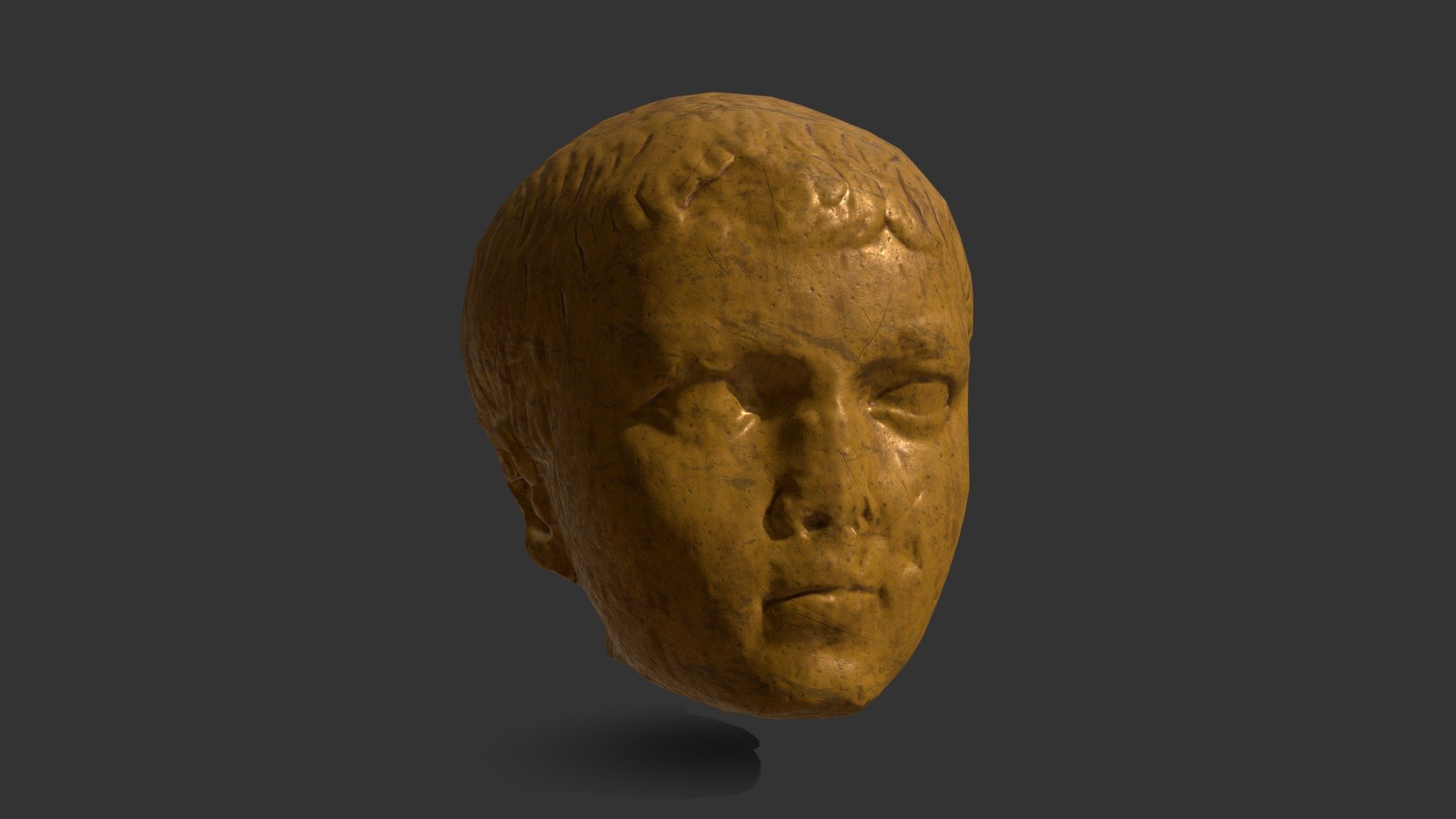 Little Prince - Stone_03 - Ancient Bust - Download Free 3D model by ...