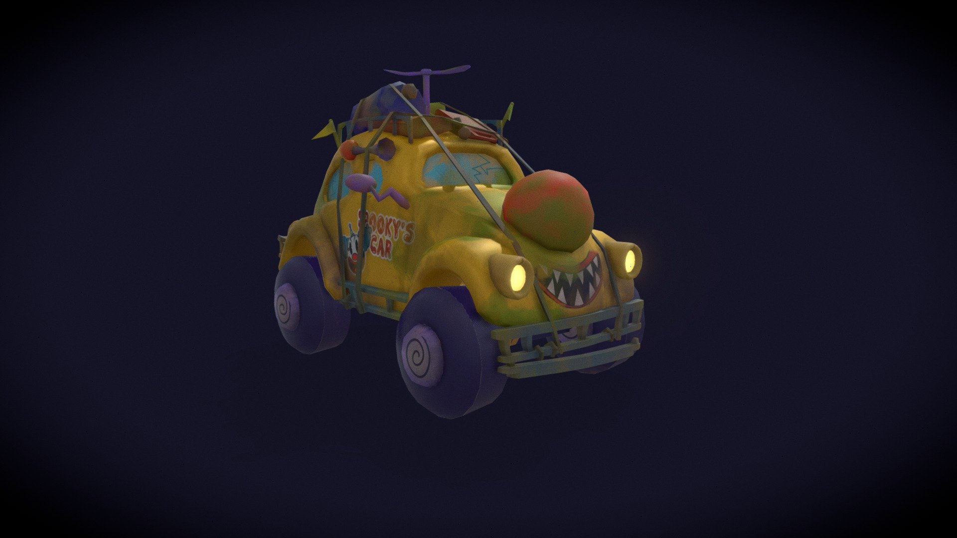 Spooky's car - 3D model by Louise Mora (@louisemora.ga) [68ea218 ...