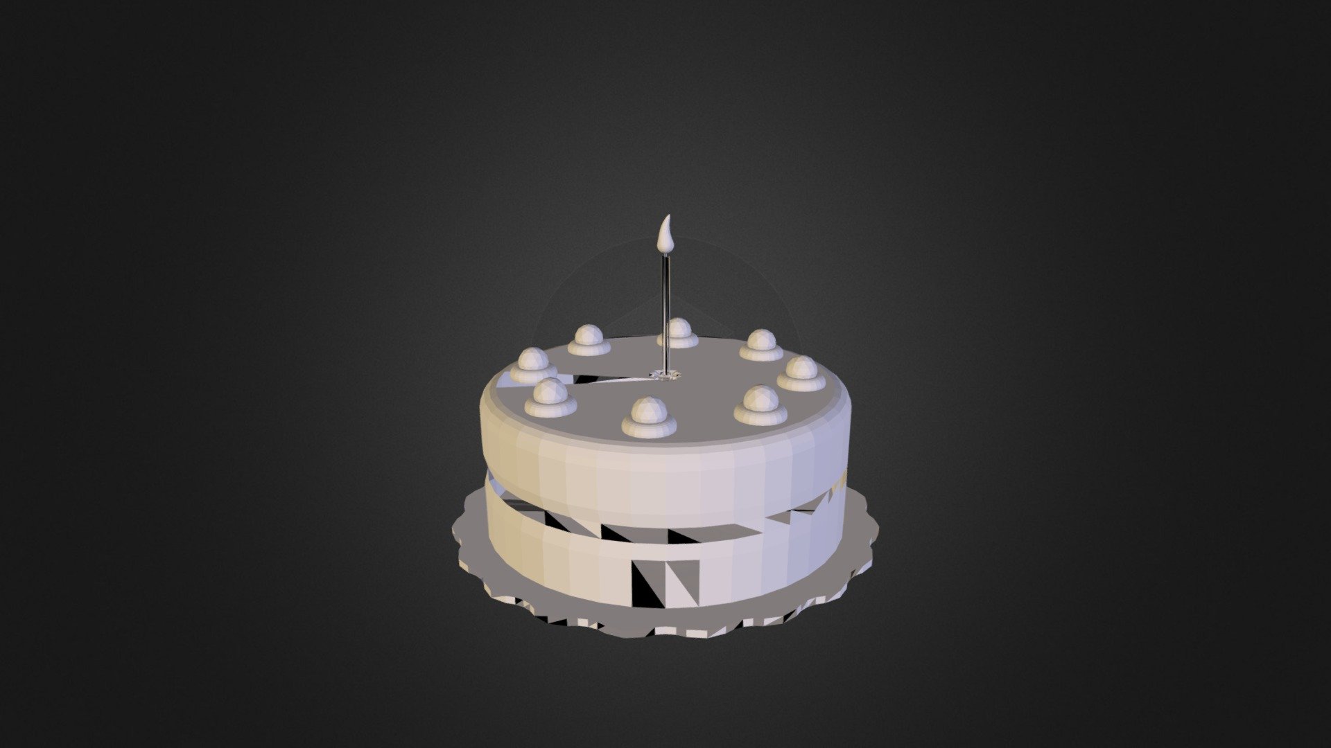 Portal Cake - 3D model by 3dindustries [68eab69] - Sketchfab