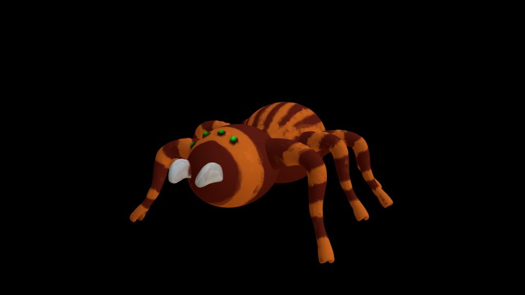 Wolf Spider - Download Free 3D model by kimirra [68eb65b] - Sketchfab