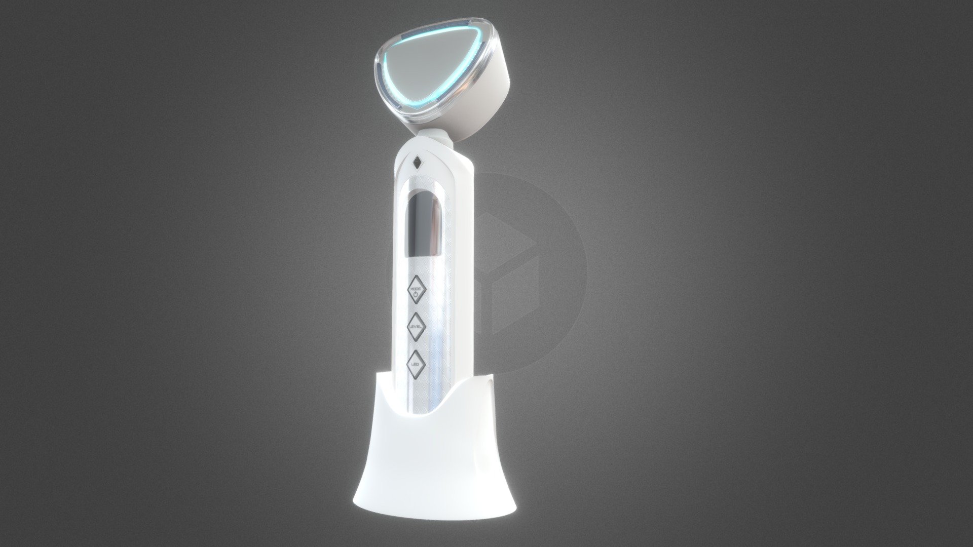Photonic Facial massager with LED backlight - Download Free 3D model by ...