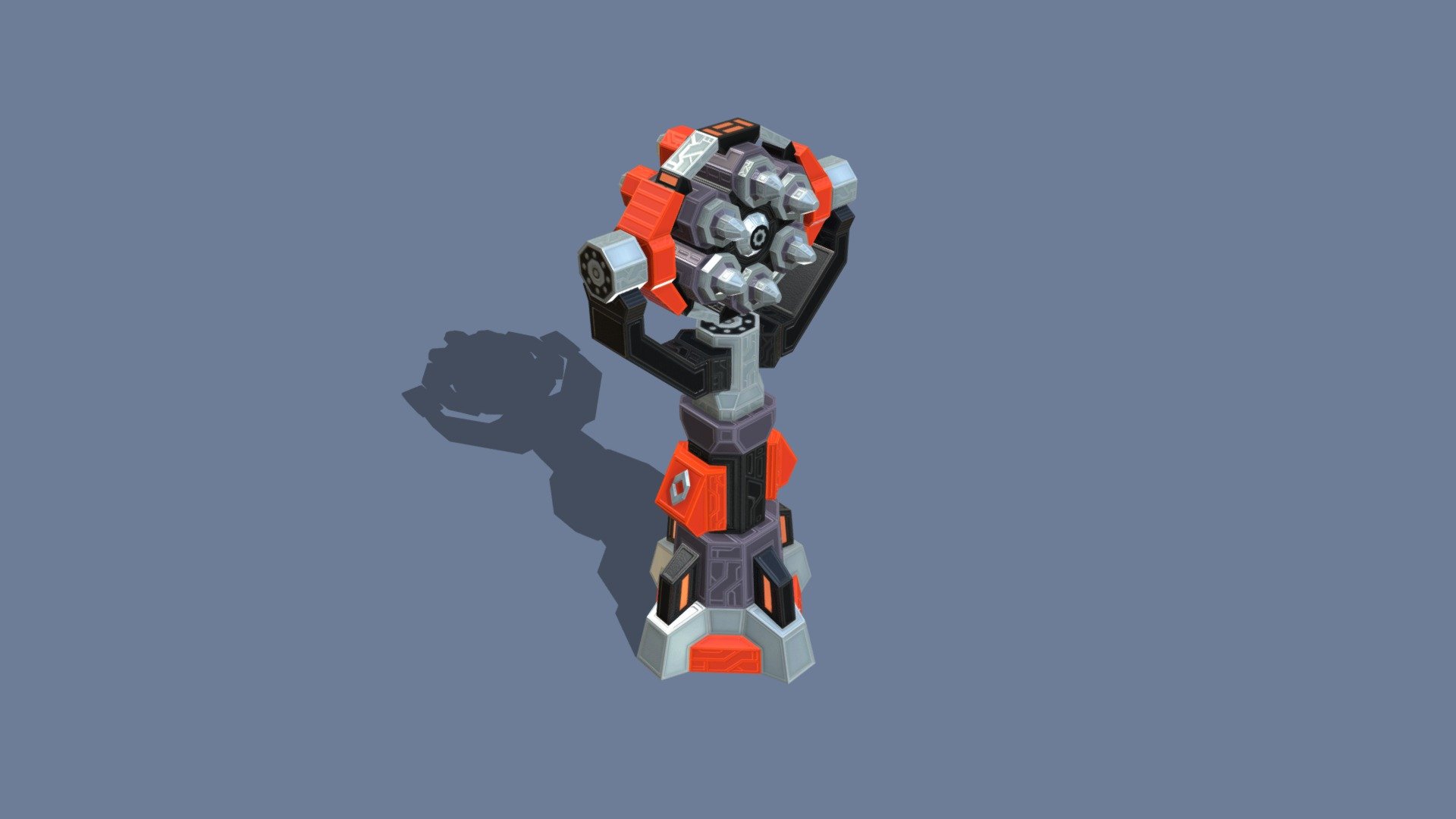 TAP: Kern Heavy Missile Tower - 3D model by Miguel Beckers ...